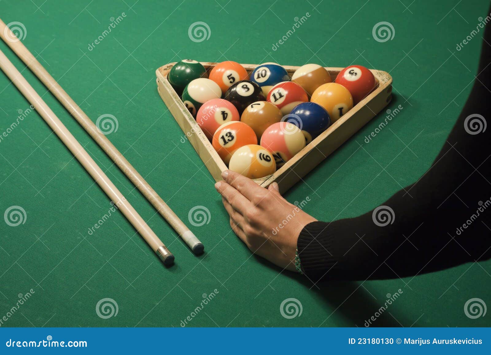 Pool (billiard) game stock photo. Image of eight, game - 23180130