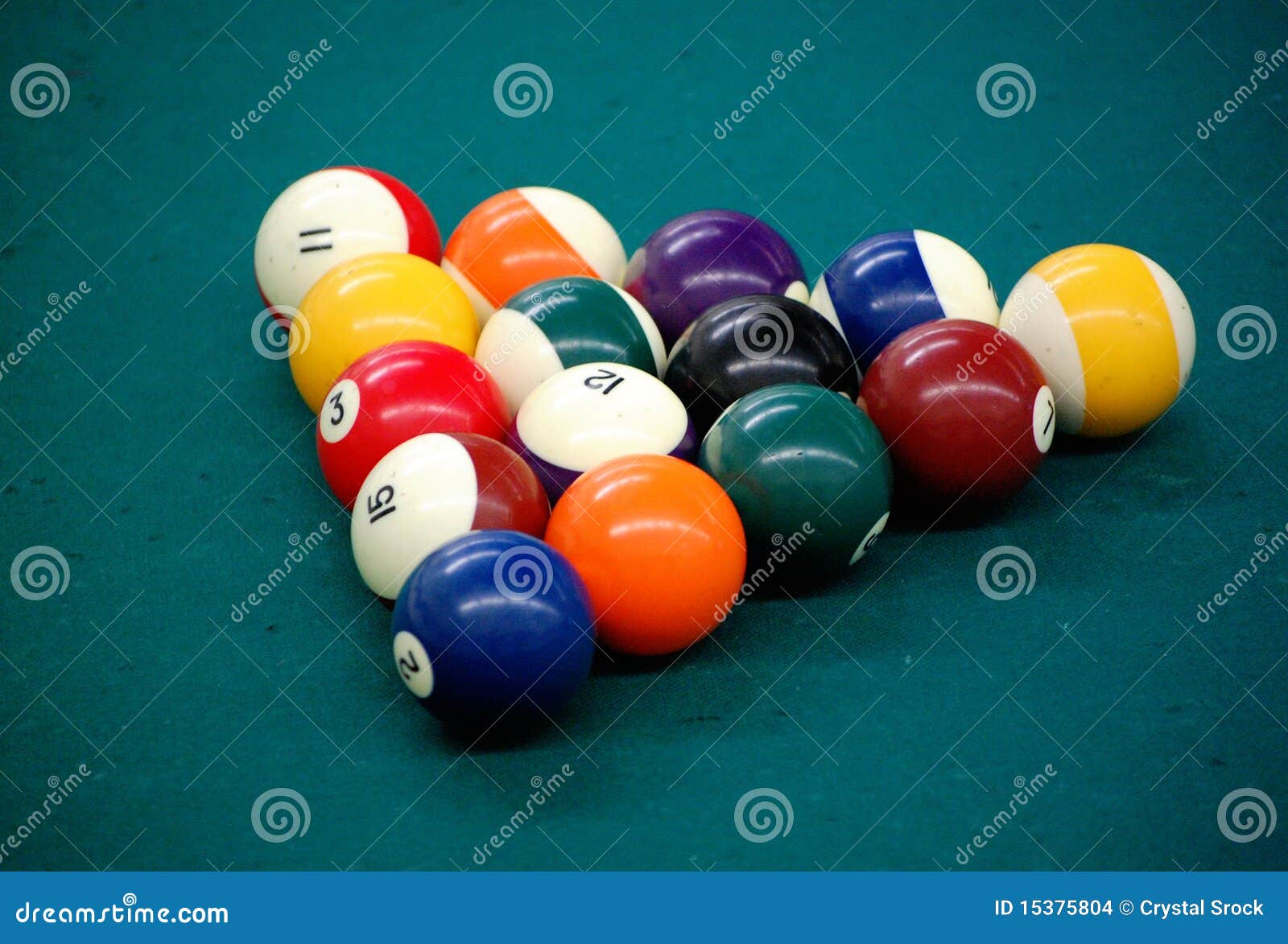 Pool and Billiard Table stock photo. Image of play, sugarycandy - 15375804