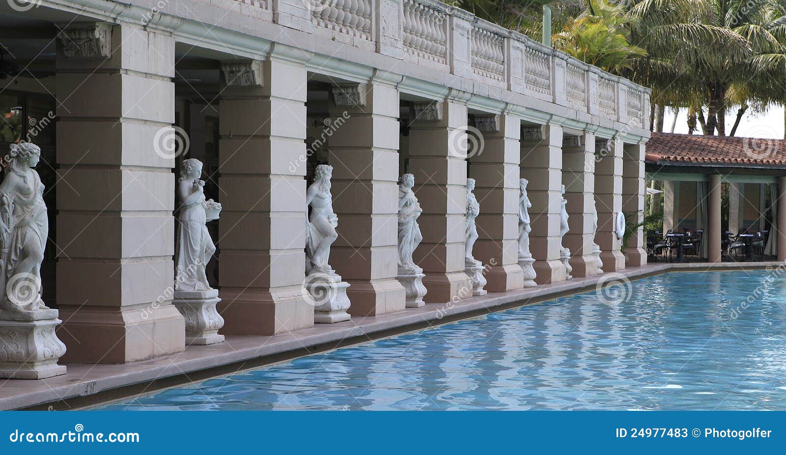 Pool at the Biltmore Hotel, Coral Gables, FL Editorial Stock Photo ...