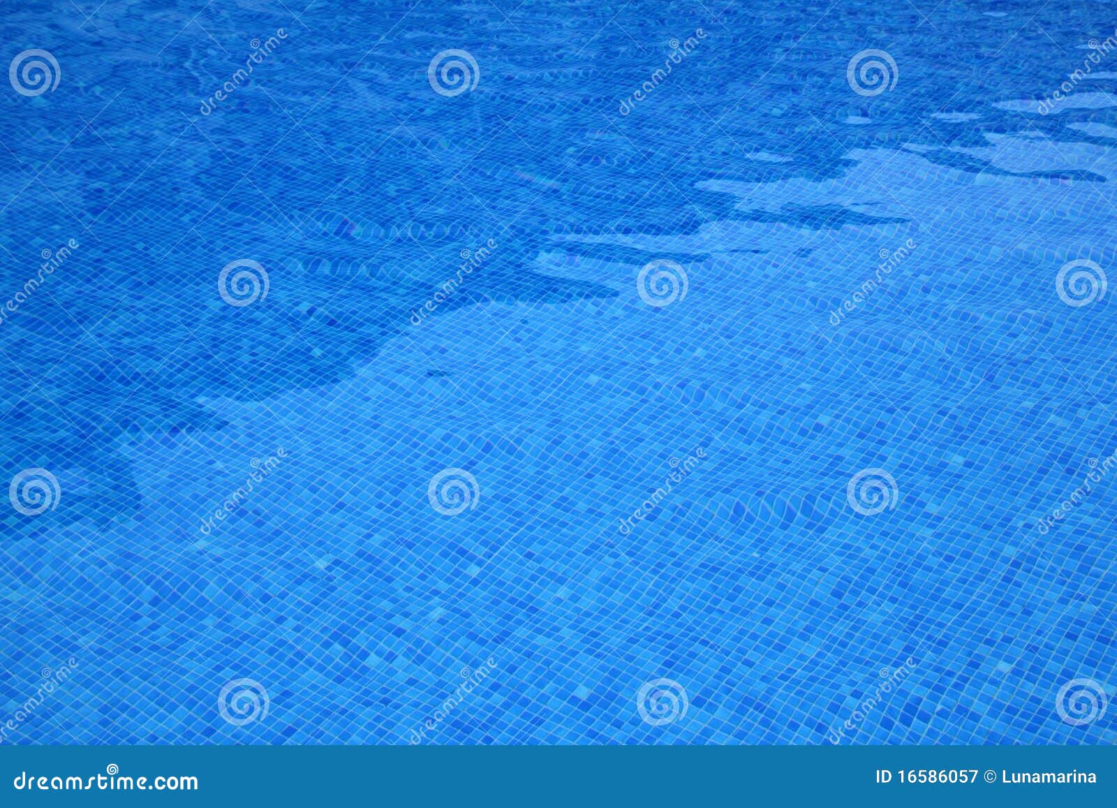 Pool Blue Tiles Pattern Texture Water Reflection Stock Image - Image of ...