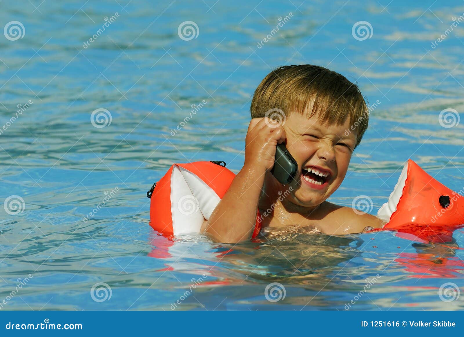 Pool Phone Call stock photo. Image of expression, male - 1251616