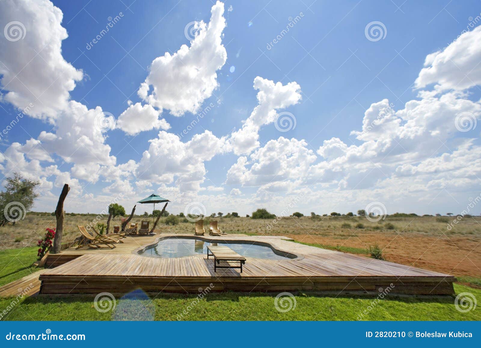 Pool on desert stock photo. Image of nueva, real, costa - 2820210