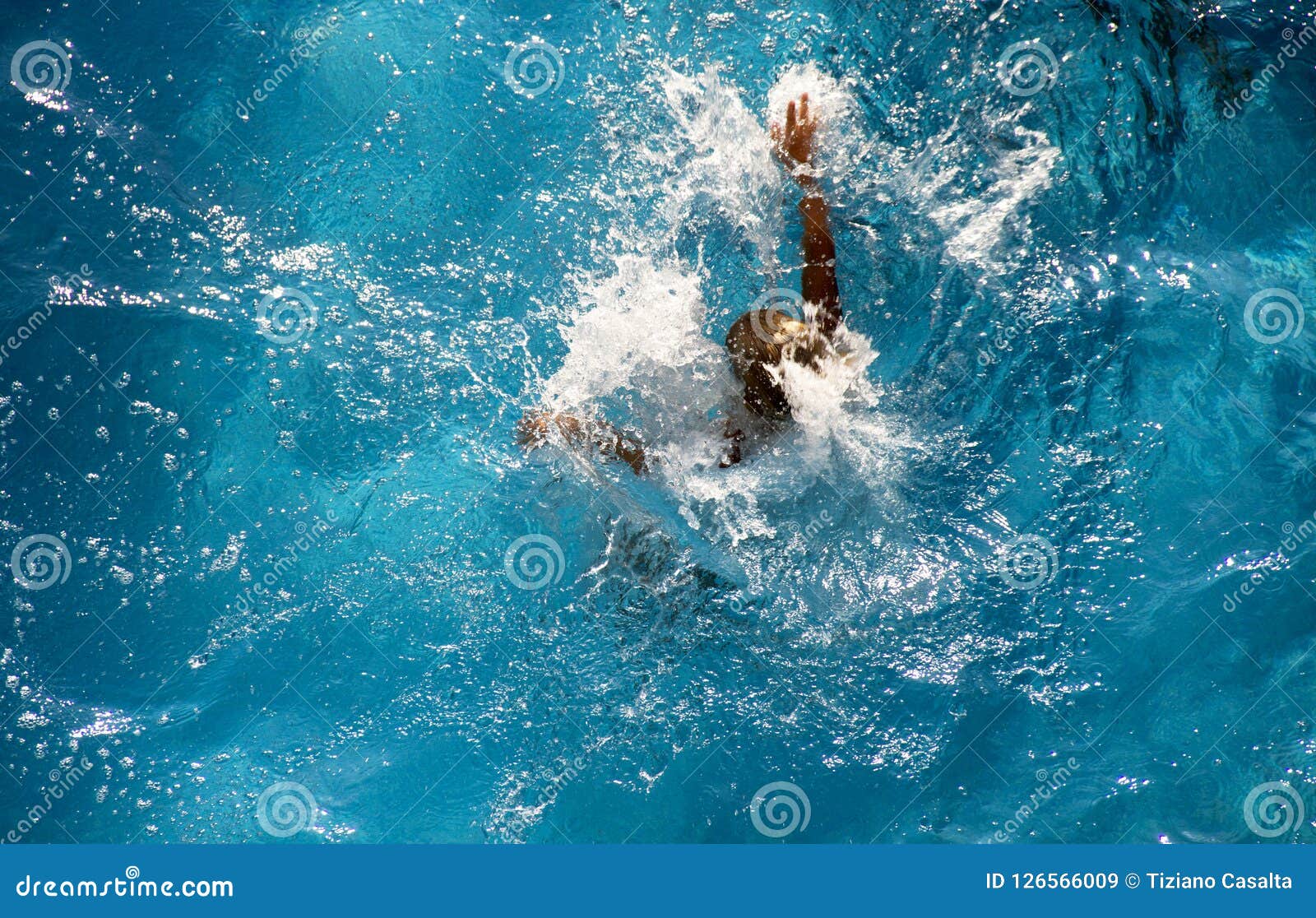 Pool dive - splash stock image. Image of diver, body - 126566009