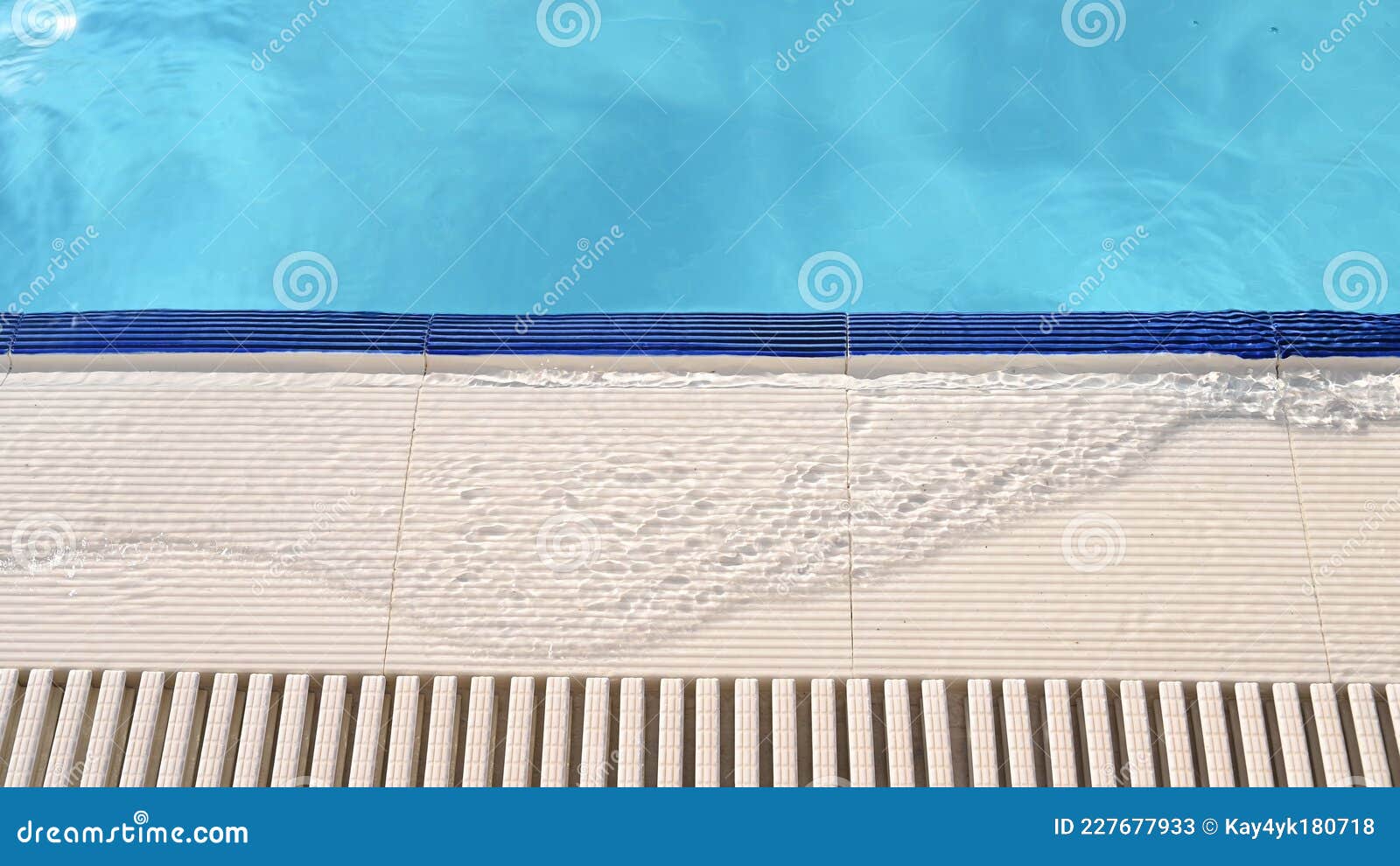 Pool drain edge, close up stock image. Image of horizontal - 227677933