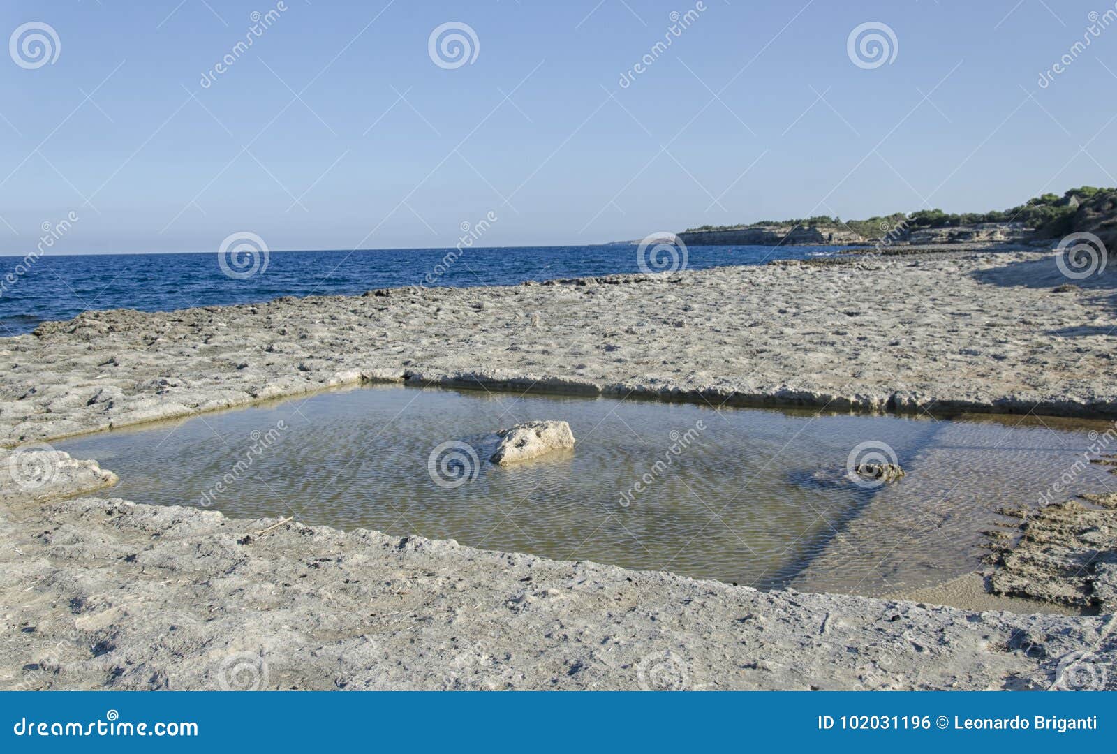Pool dug in the rock stock photo. Image of holidays - 102031196