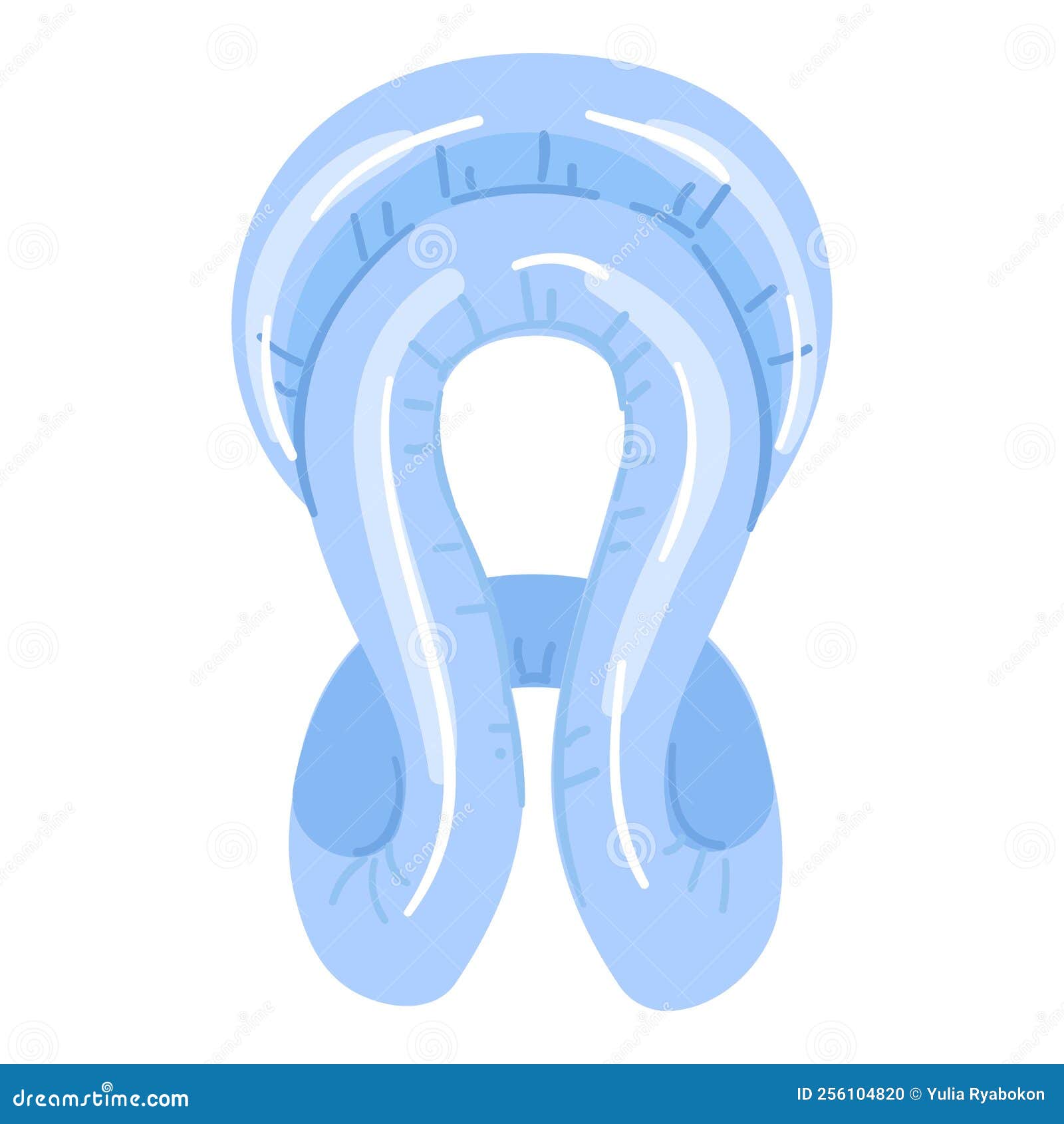 Pool Equipment Icon Cartoon Vector. Summer Float Stock Vector ...