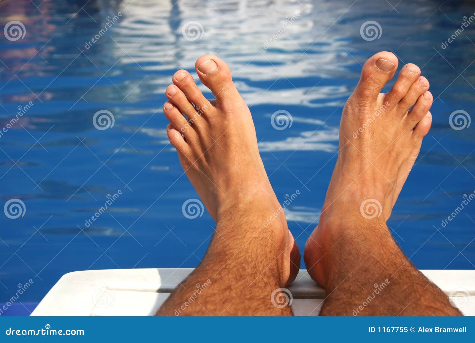 Pool Feet stock image. Image of refreshing, caribbean - 1167755