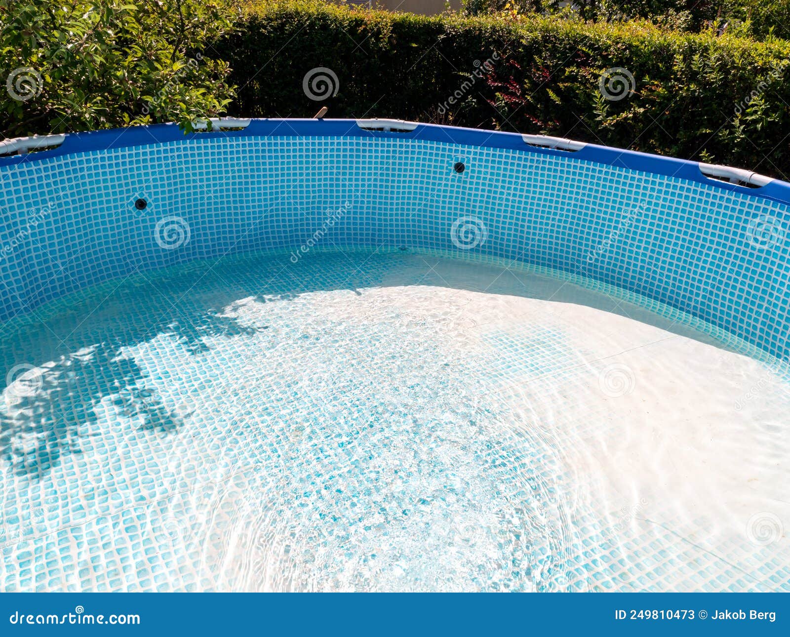The Pool is Filled with Water. Stock Image - Image of holiday, relax ...