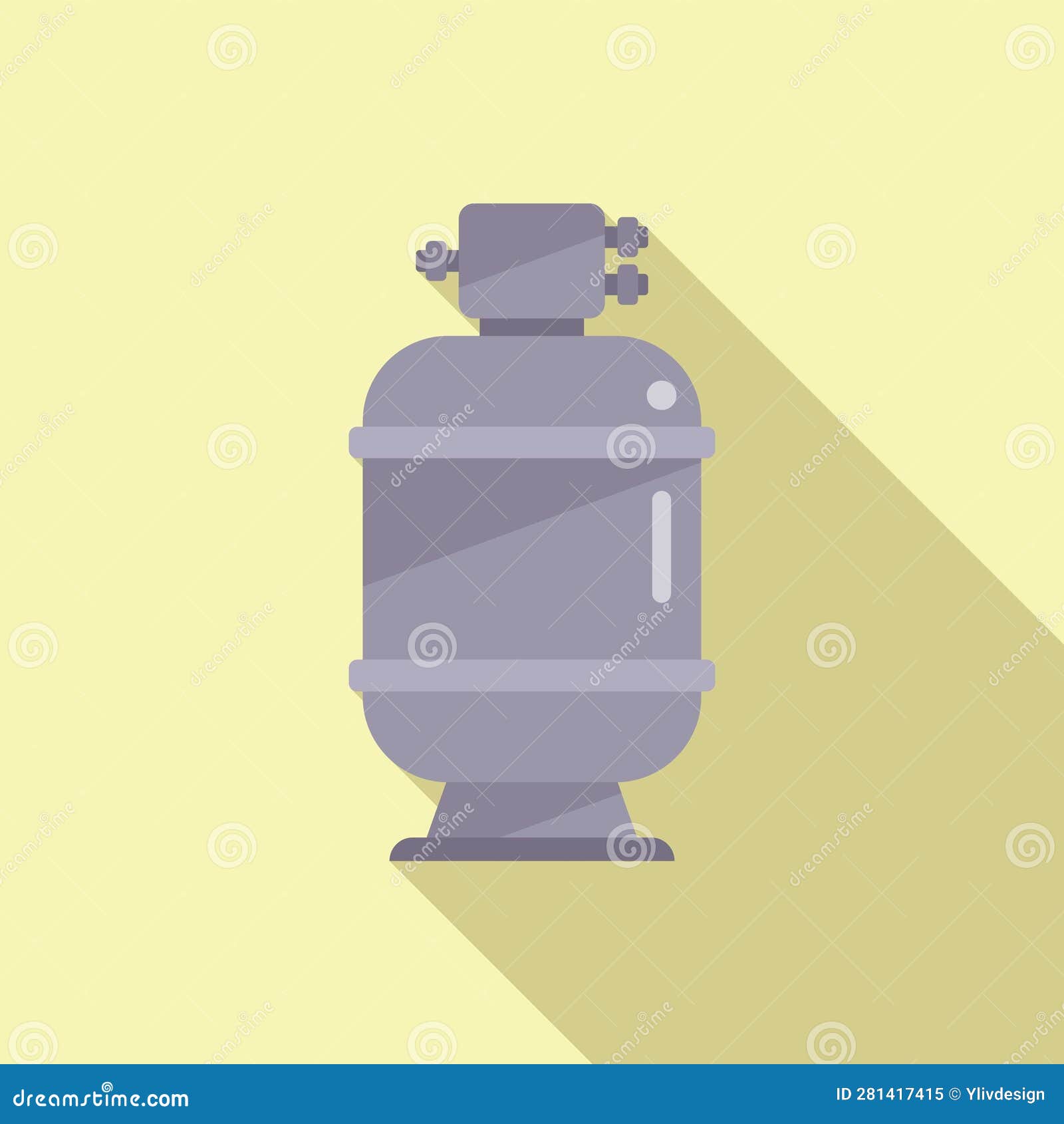 Pool Filter Icon Flat Vector. Water Beach Stock Vector - Illustration ...