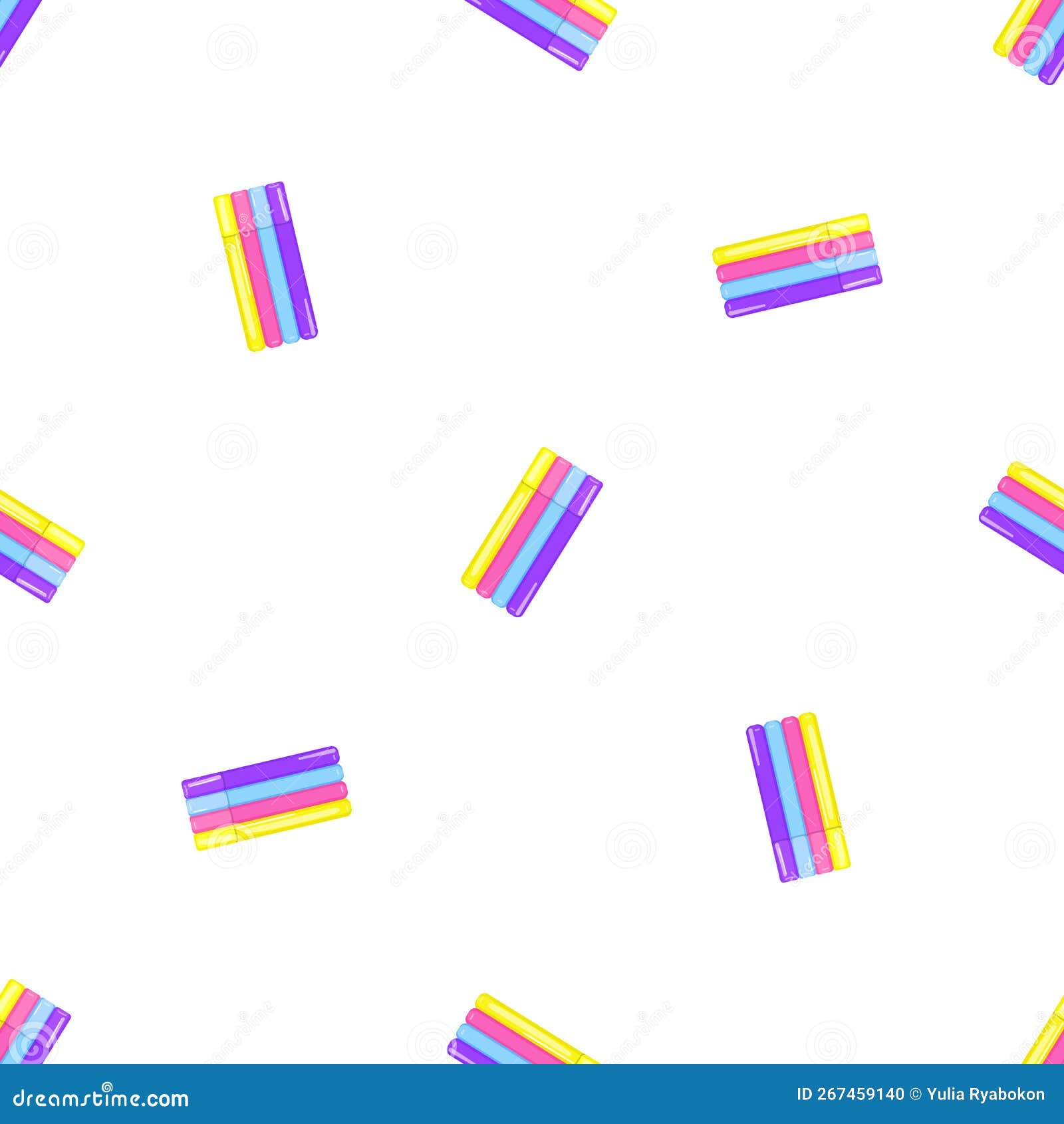 Pool Float Pattern Seamless Vector Stock Vector - Illustration of color ...