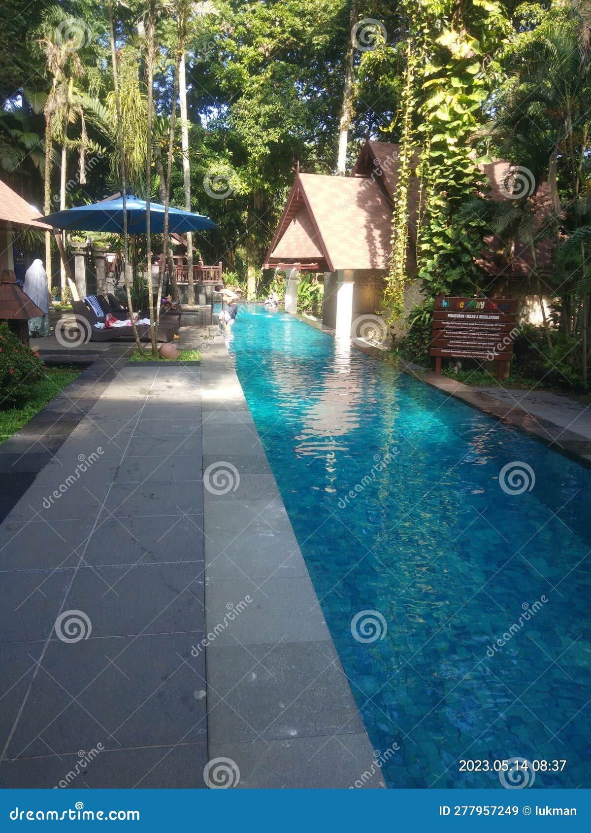 Pool fresh water new stock image. Image of water, water123 - 277957249