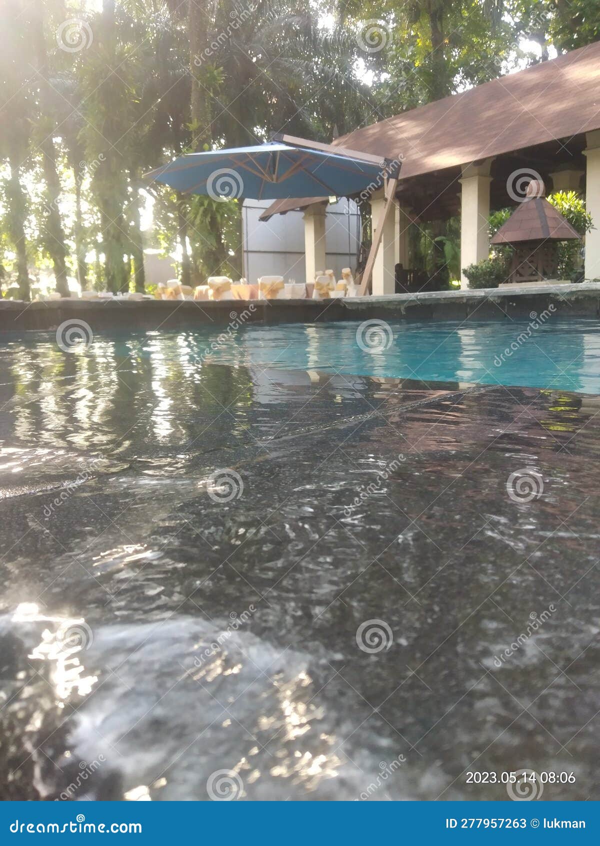 Pool fresh water123 stock image. Image of fresh, pool - 277957263