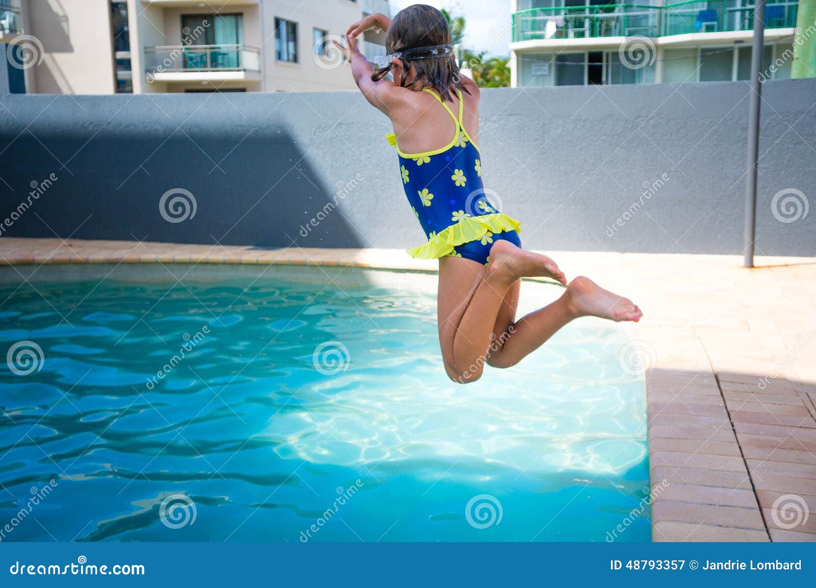 Pool fun stock image. Image of activity, outdoors, summer - 48793357