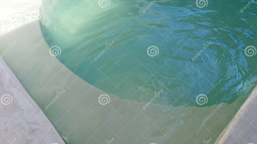 A Pool with a Greenish Blue Water Stock Photo - Image of texture ...