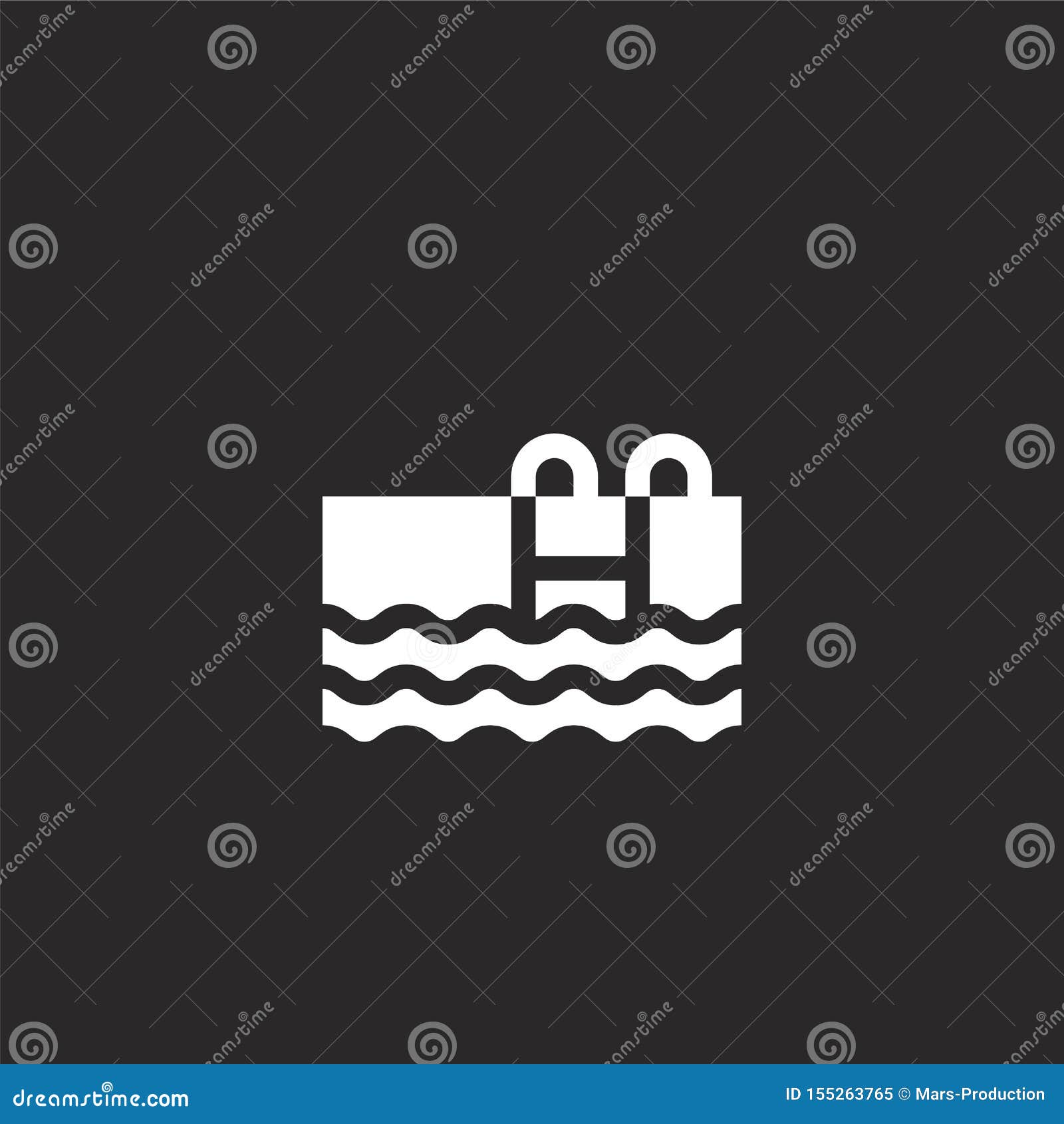 Pool Icon. Filled Pool Icon for Website Design and Mobile, App ...