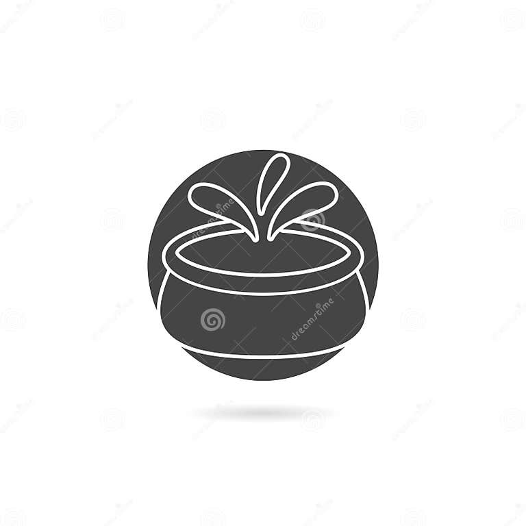 Pool icon with shadow stock vector. Illustration of athlete - 191135815