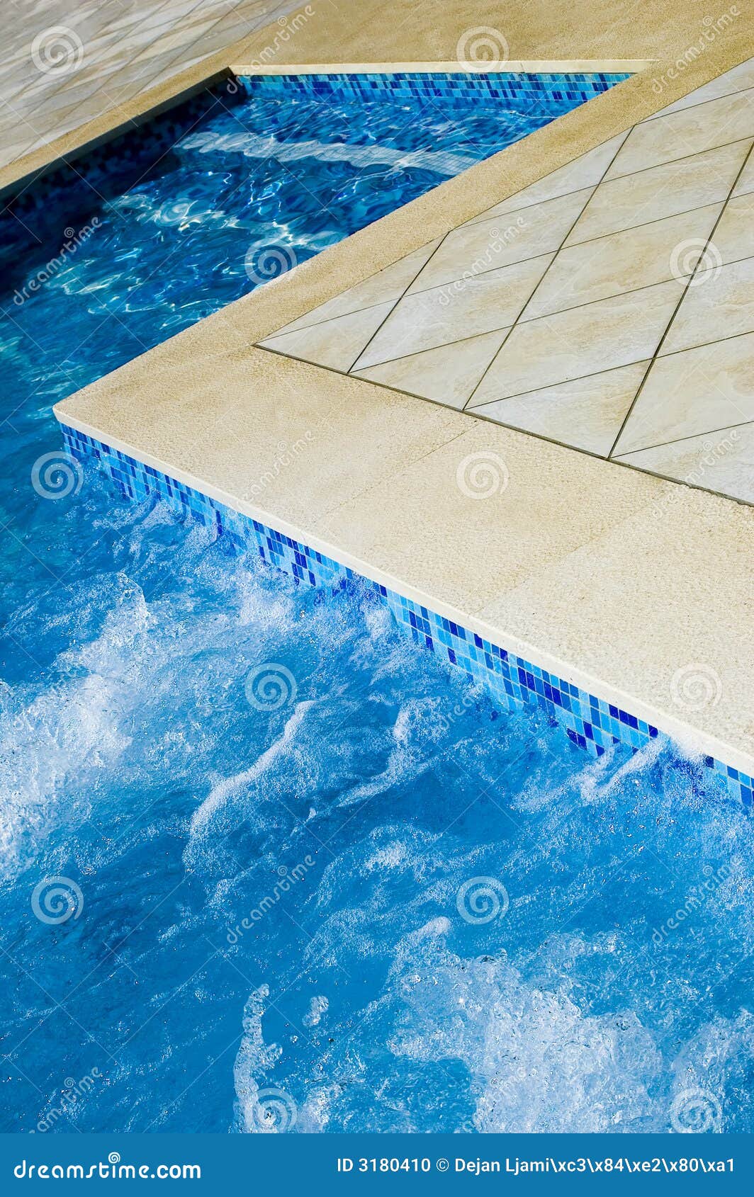 Pool with jacuzzi stock photo. Image of whirlpool, outdoors - 3180410
