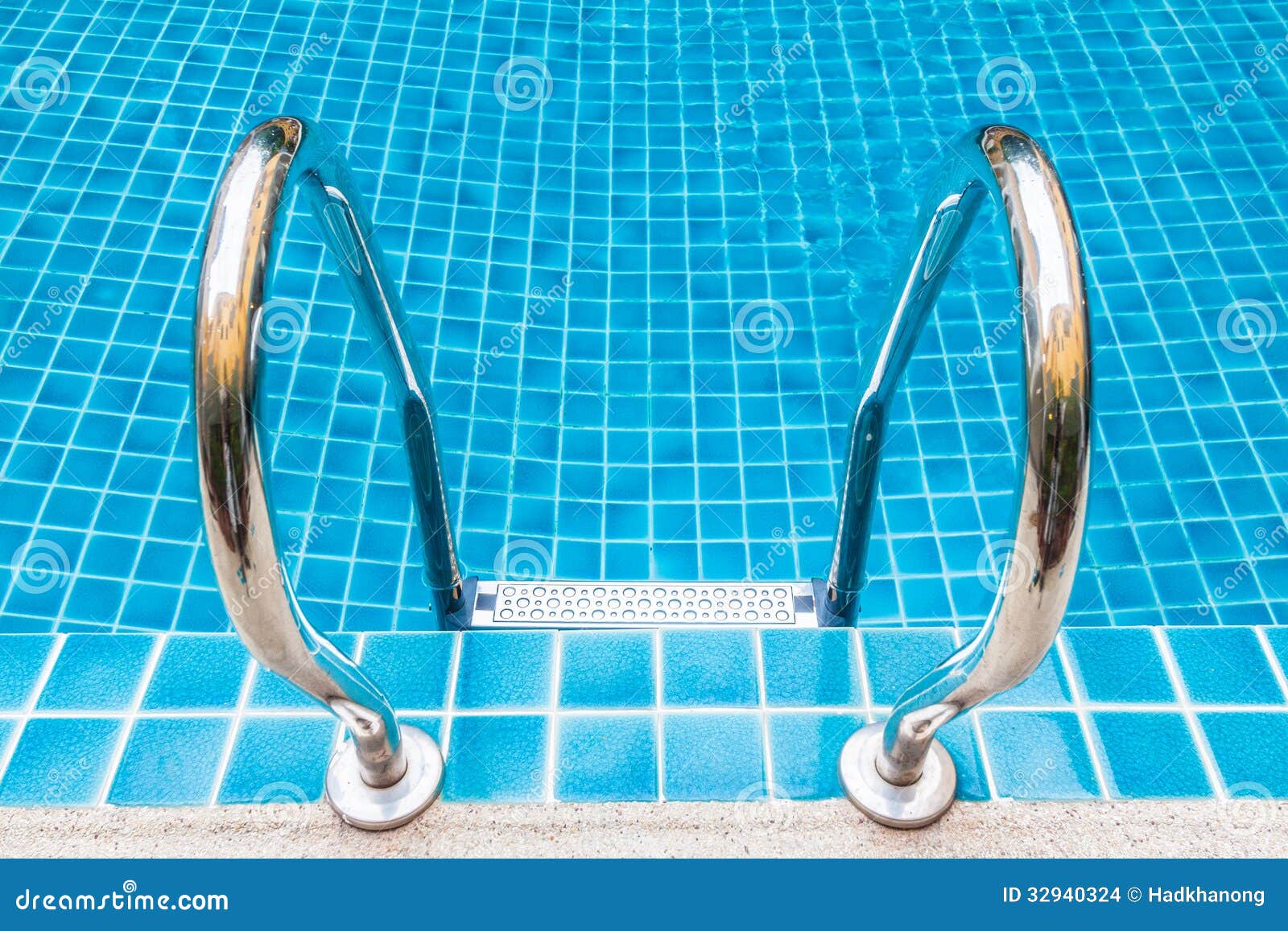 Pool ladder stock photo. Image of sport, outdoor, poolside - 32940324