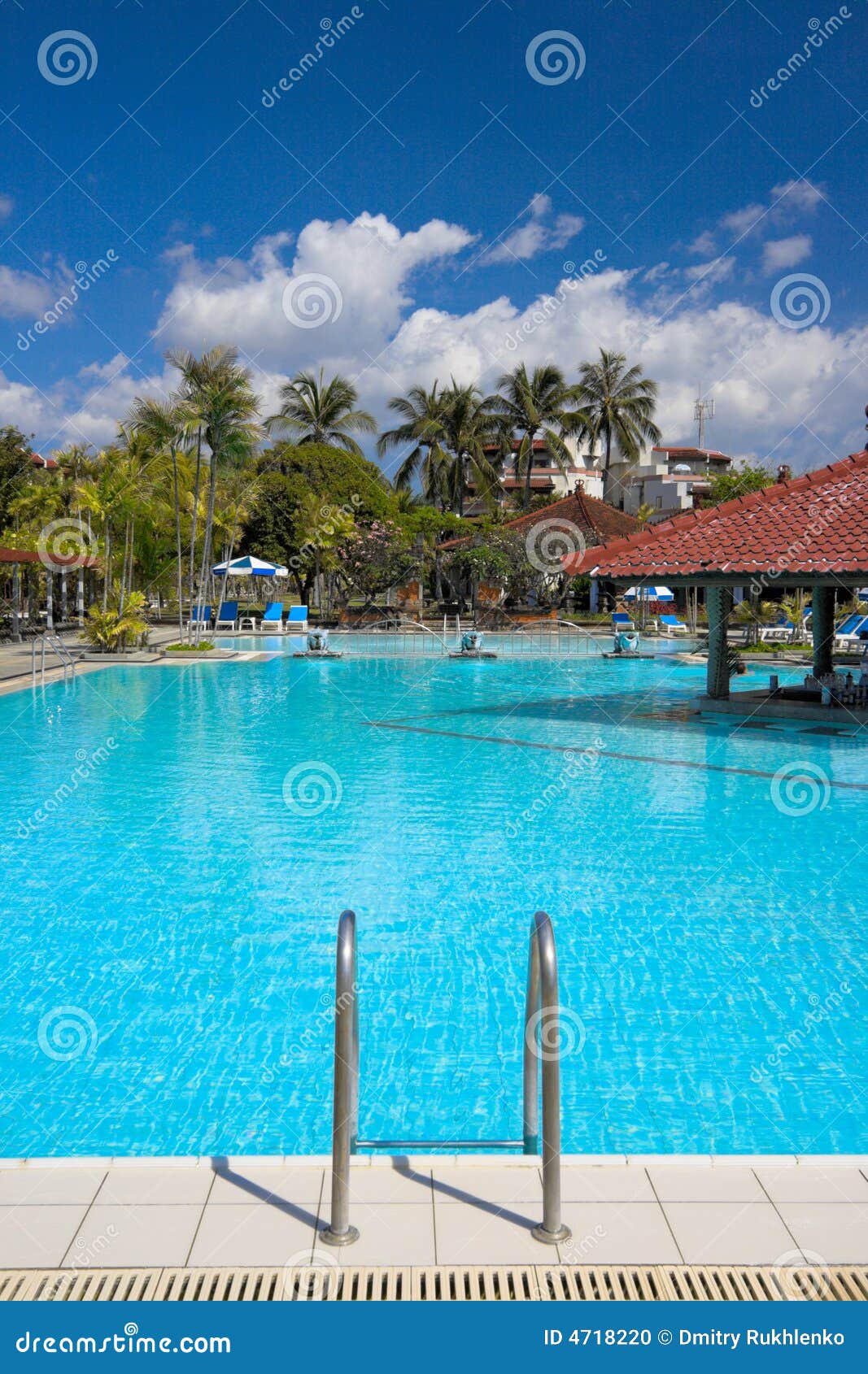 Pool in luxury hotel stock photo. Image of luxury, poolside - 4718220