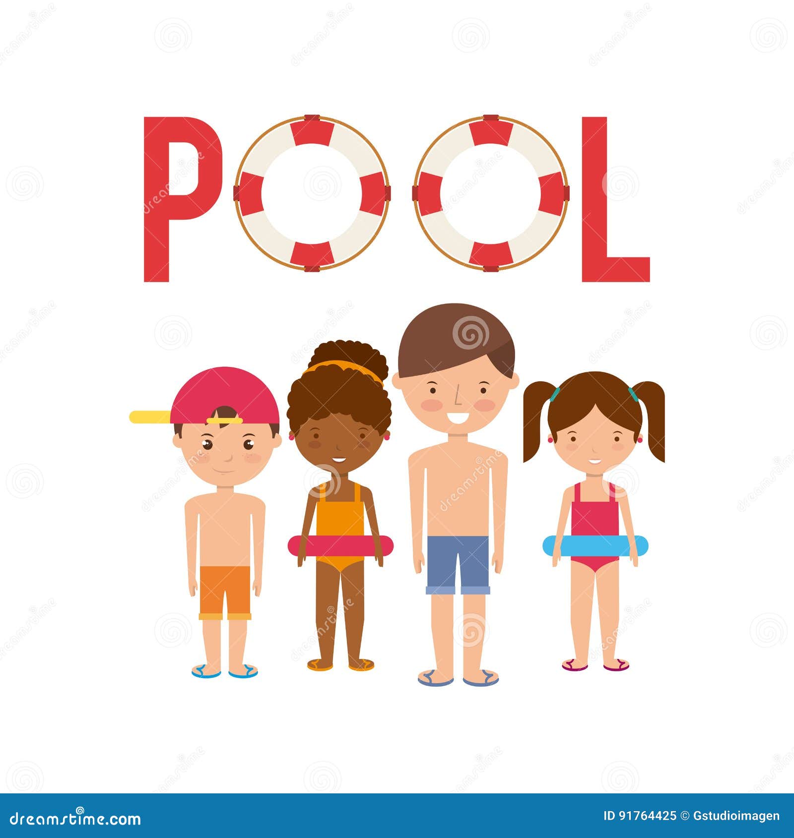 Pool party enjoy icon stock vector. Illustration of emblem - 91764425