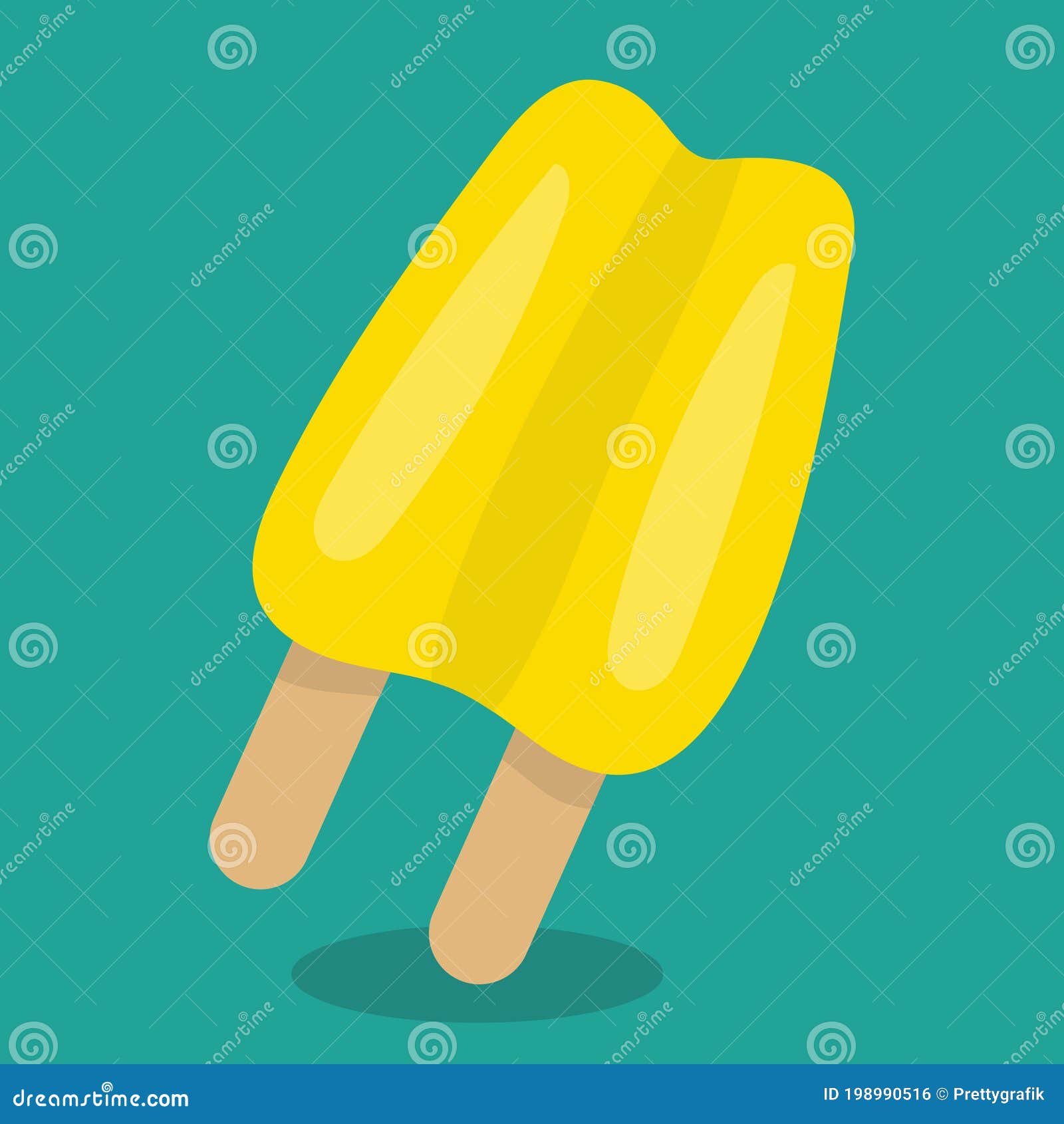 Pool Party Ice Cream 20 stock vector. Illustration of cartoon - 198990516