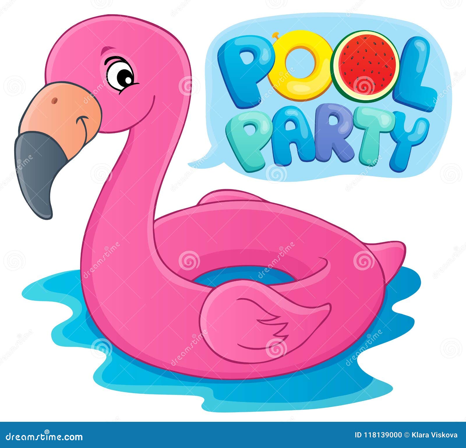 Animated Pool Party Background