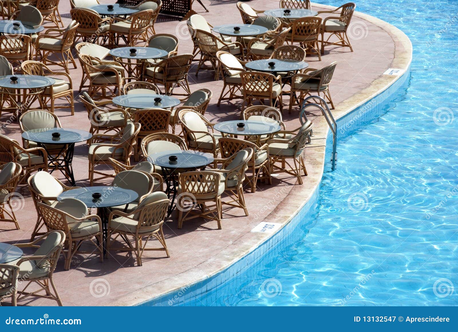 Pool restaurant stock image. Image of outdoors, settings - 13132547