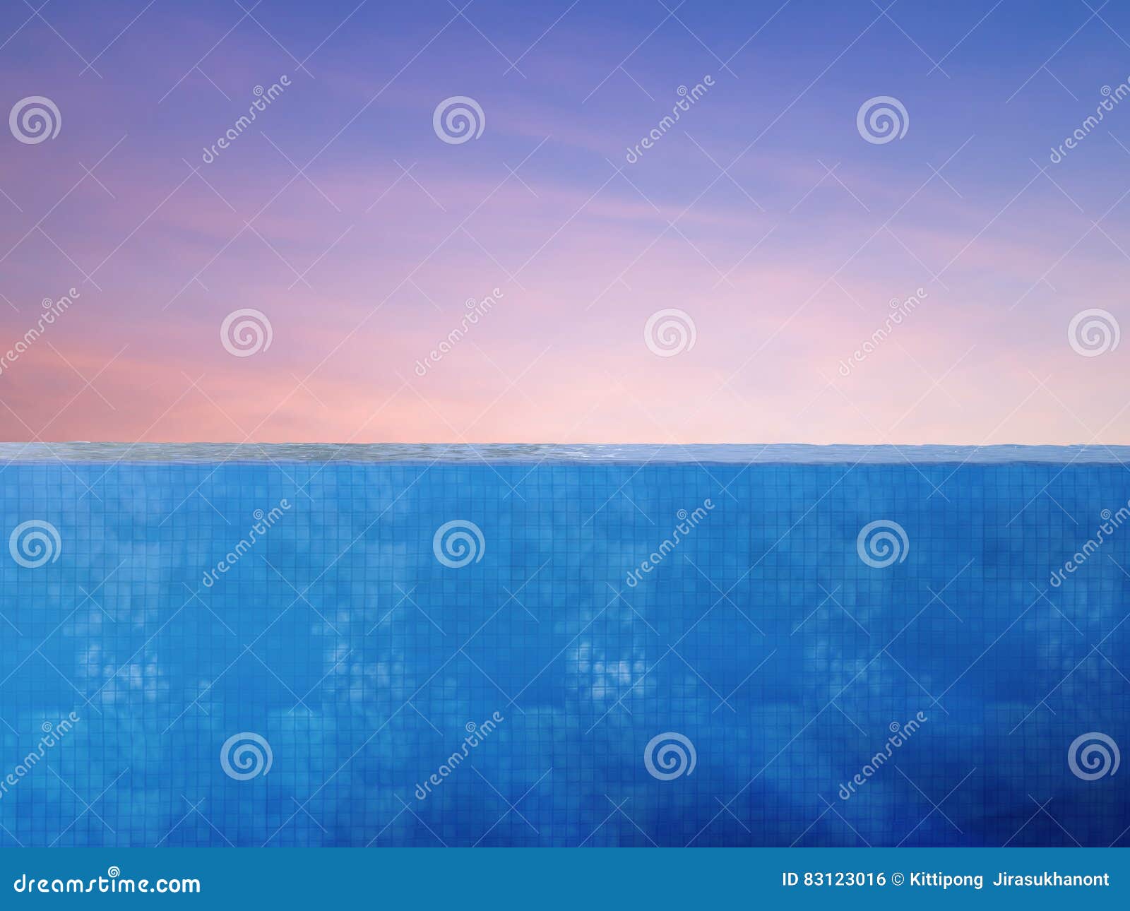 Pool side view stock photo. Image of abstract, transparent - 83123016