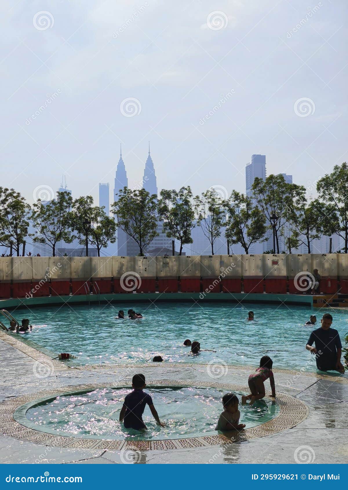 Pool Side View with KLCC Tower in KL Editorial Photo - Image of pool ...