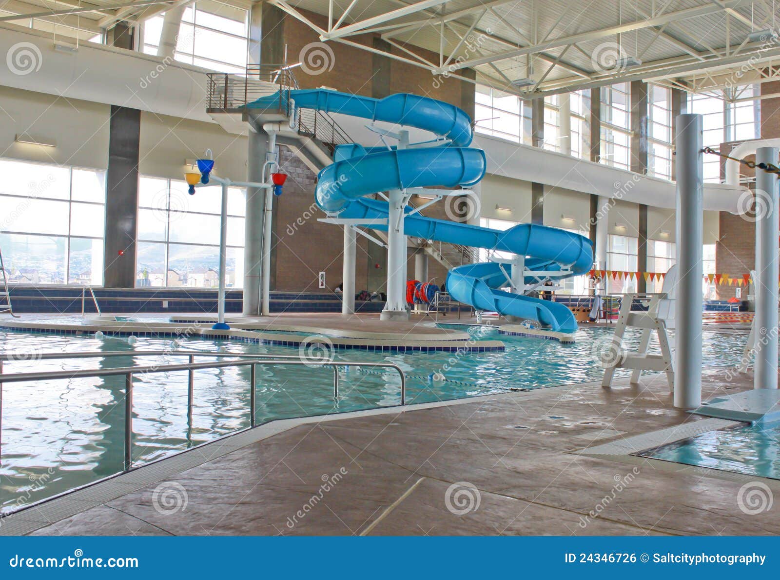 Pool slide stock photo. Image of play, team, swim, fitness - 24346726