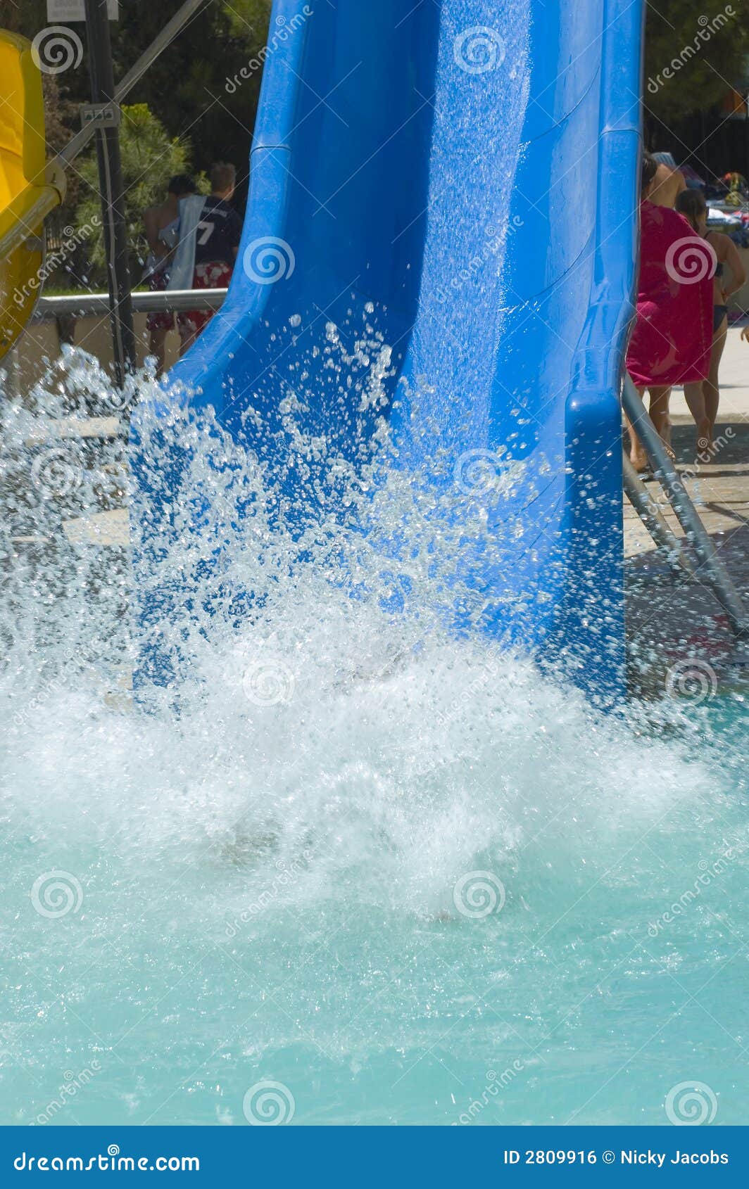 Pool Splash stock photo. Image of glide, play, aqua, water - 2809916