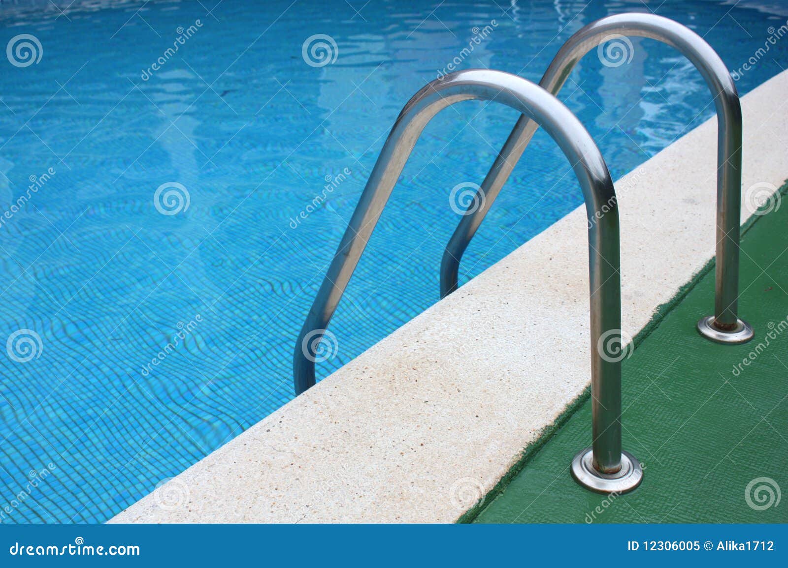 Pool Steps stock image. Image of holiday, leisure, crystal - 12306005
