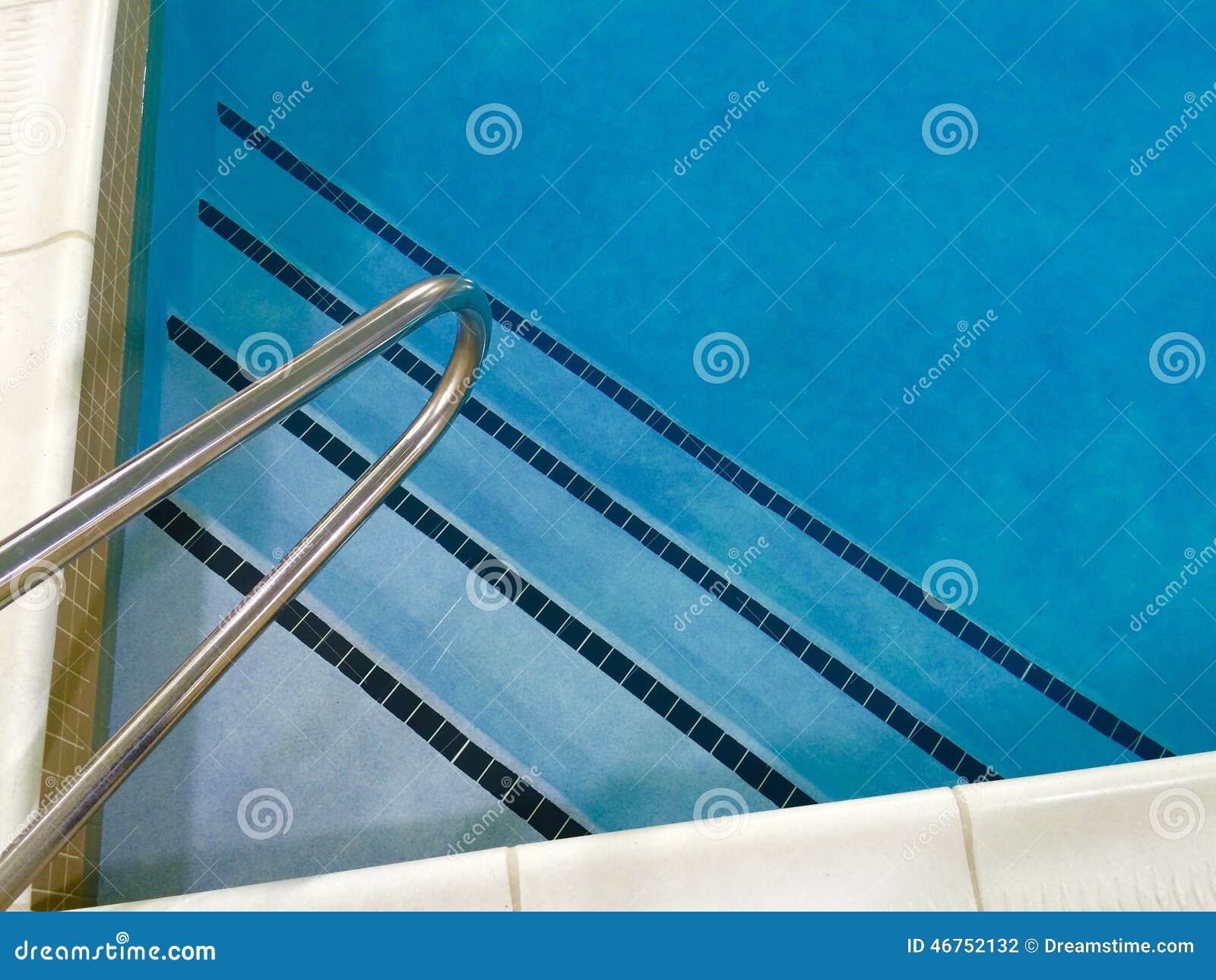 Pool Steps stock photo. Image of railing, safety, indoor - 46752132
