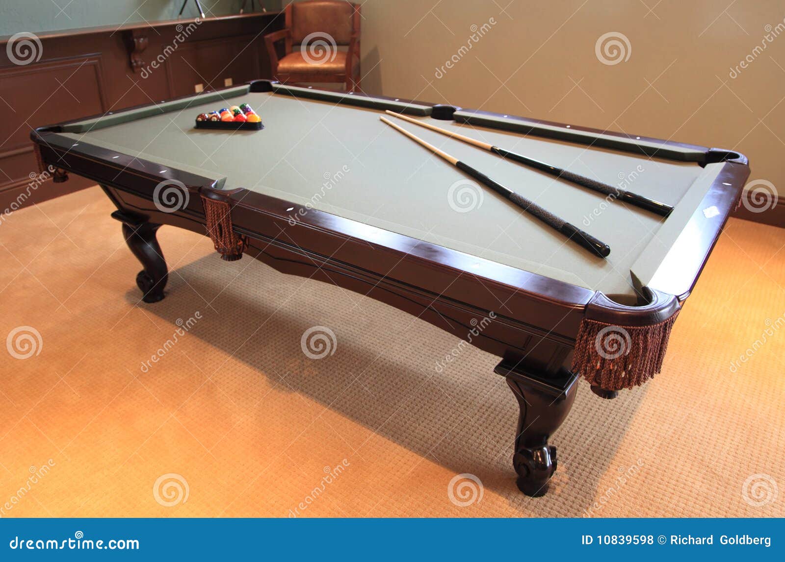 Pool Table stock photo. Image of competition, entertainment - 10839598