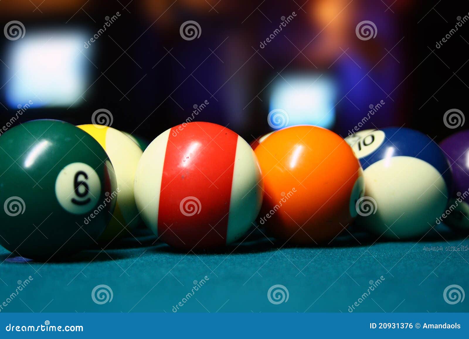 Pool table stock photo. Image of eight, close, gamble - 20931376