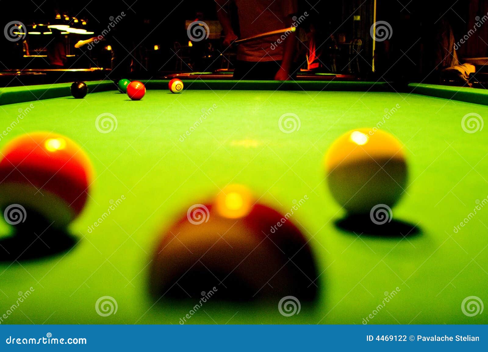 Pool table stock photo. Image of plays, player, clothe - 4469122