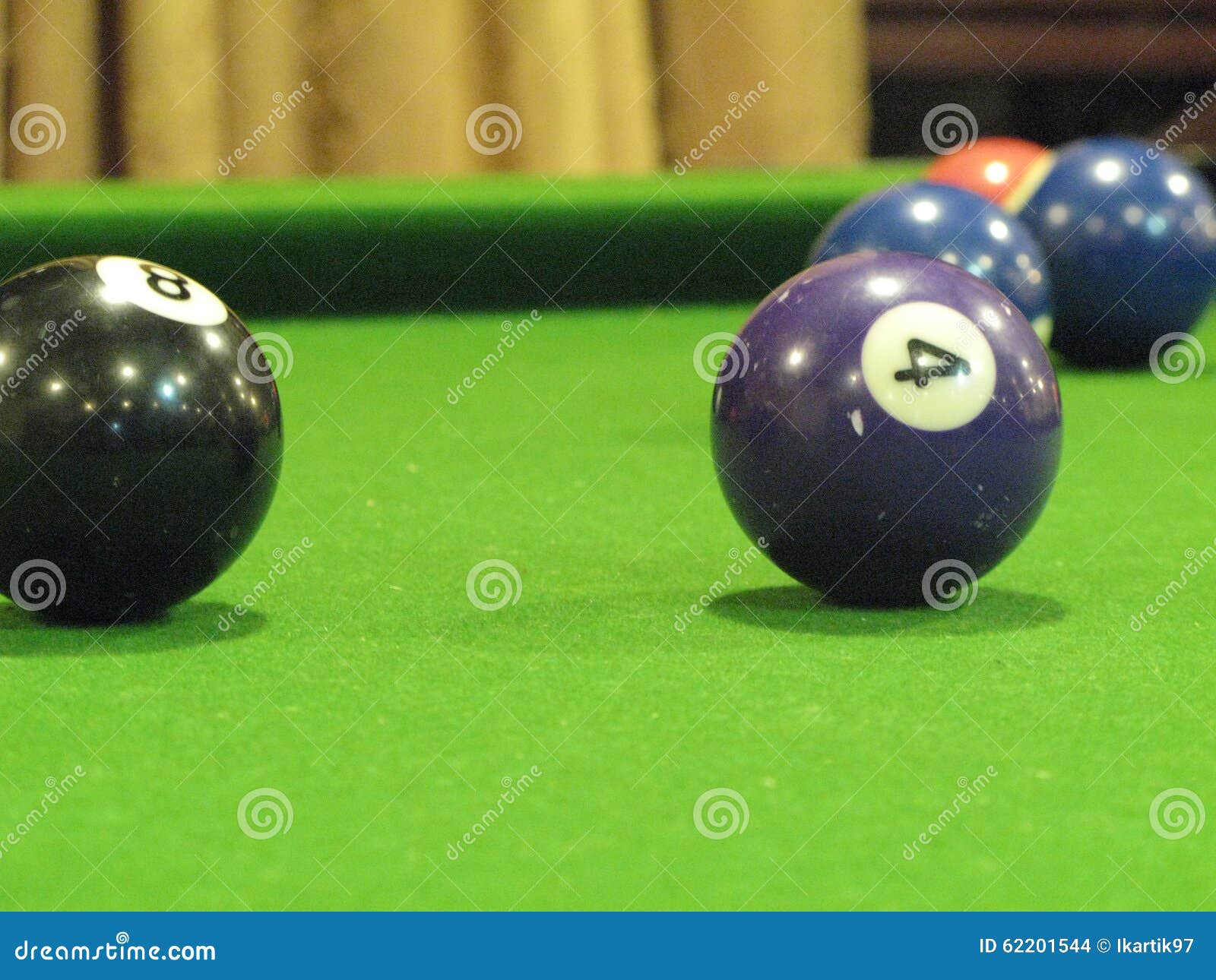 Pool Table stock photo. Image of vivid, pool, blur, black - 62201544