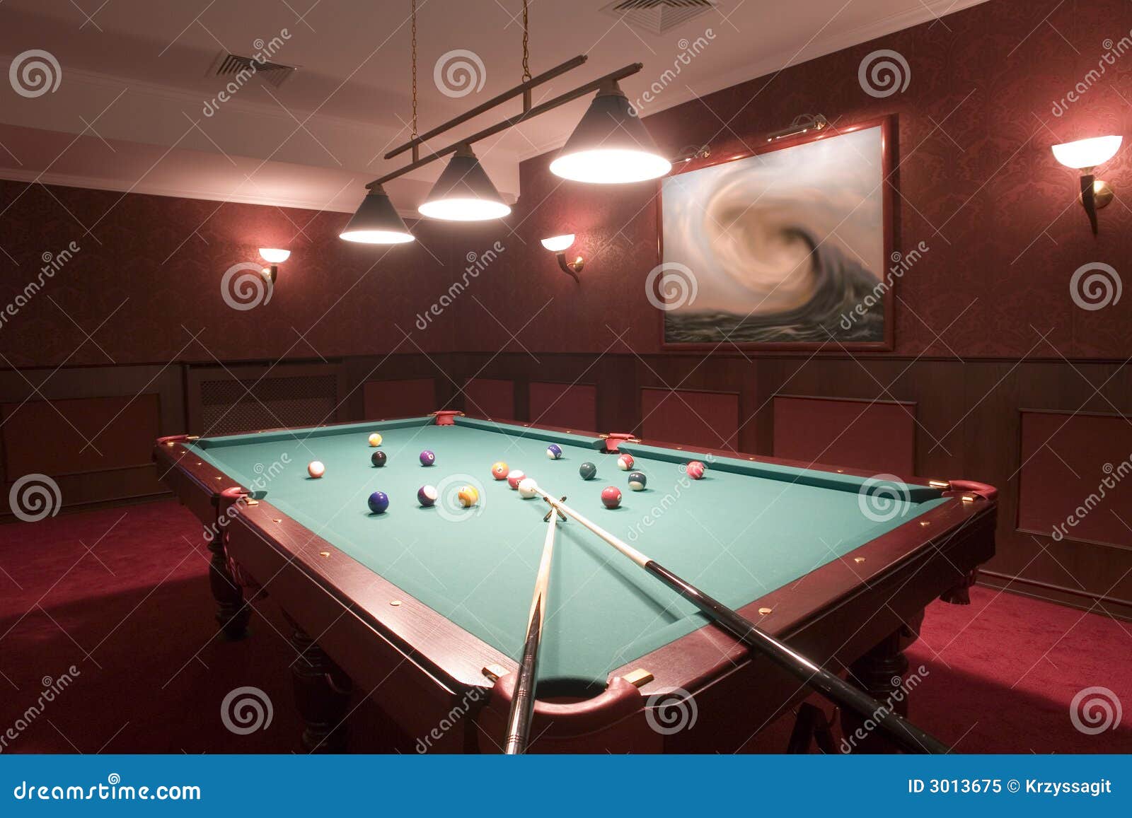 Pool Table Stock Image | CartoonDealer.com #45361159