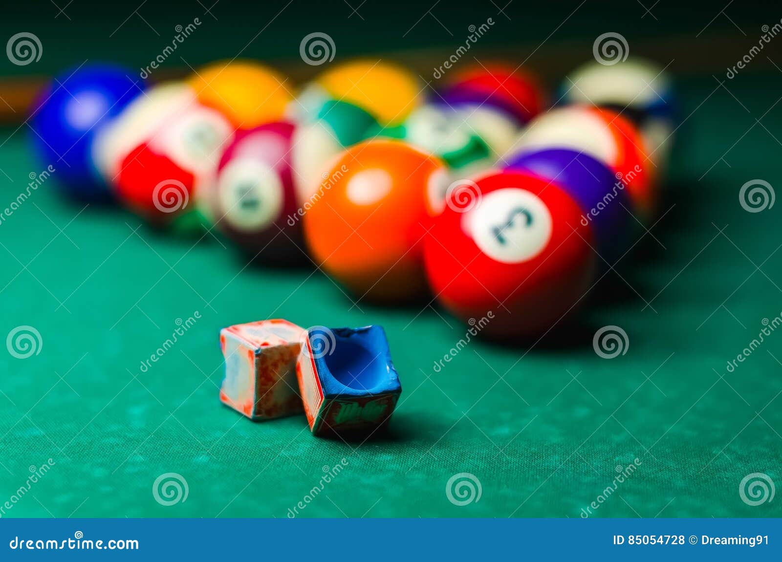 Pool table stock photo. Image of hobby, object, competitive - 85054728