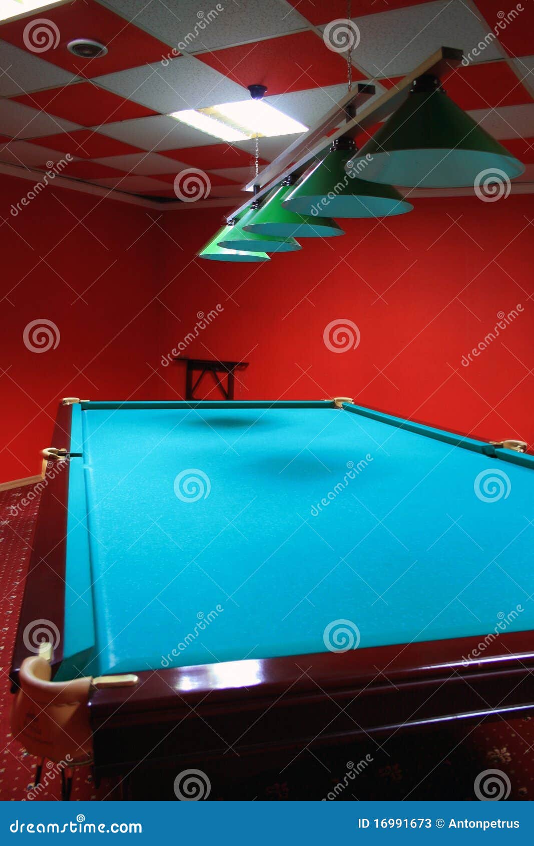 Pool tables in the bar stock image. Image of entertainment - 16991673