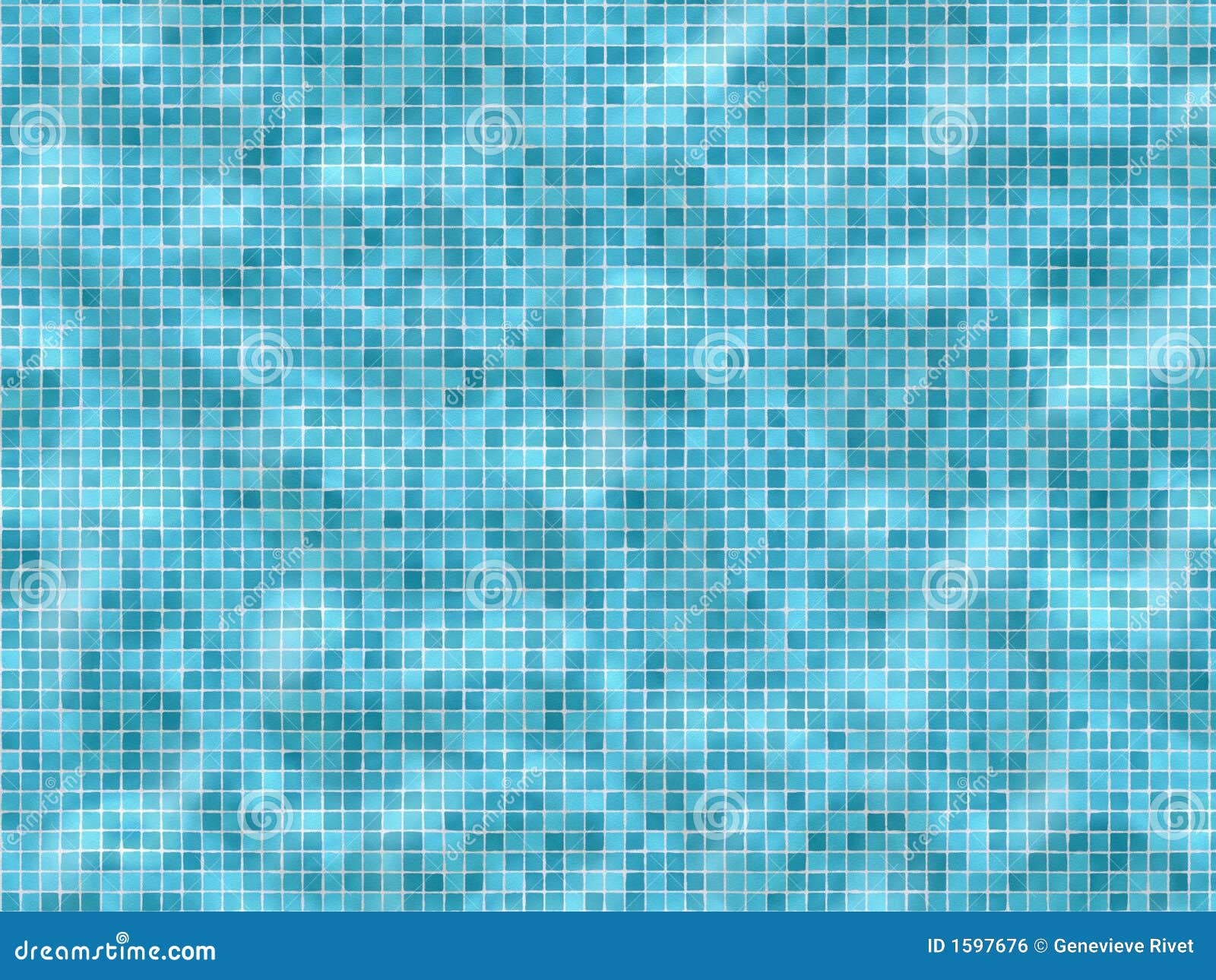 Pool Tiles Under Water stock illustration. Illustration of home - 1597676