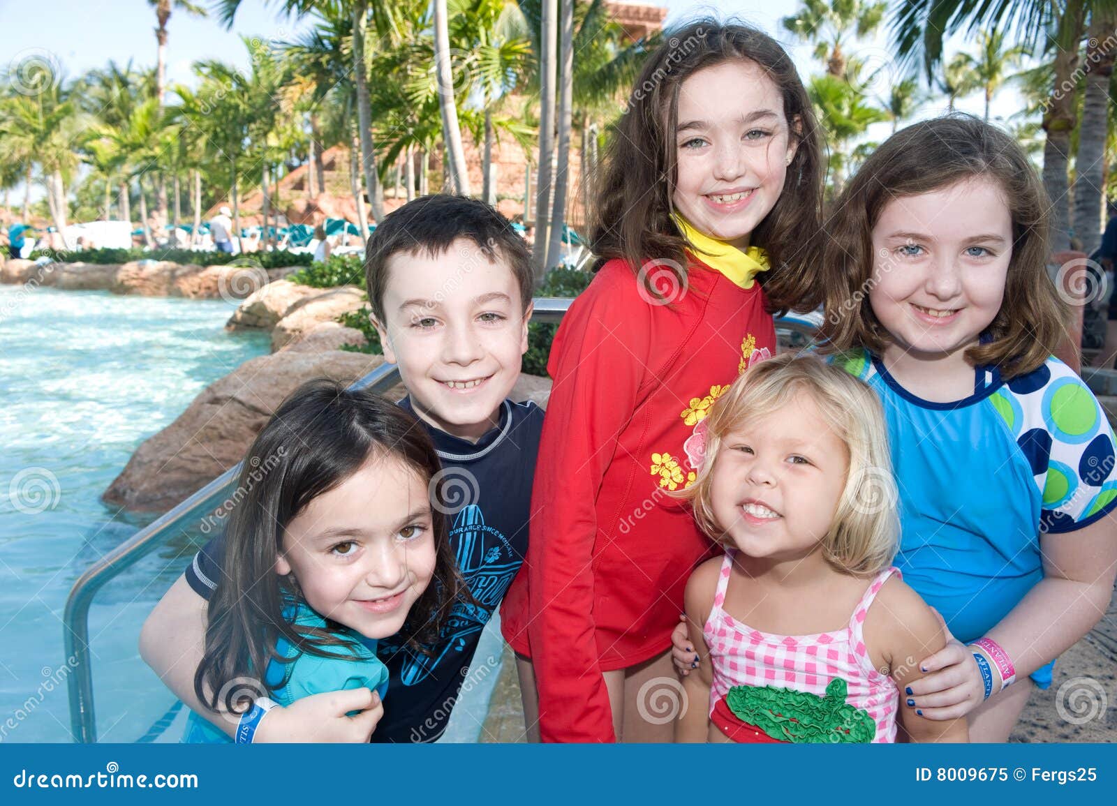 Pool Time stock image. Image of warm, vacation, children - 8009675