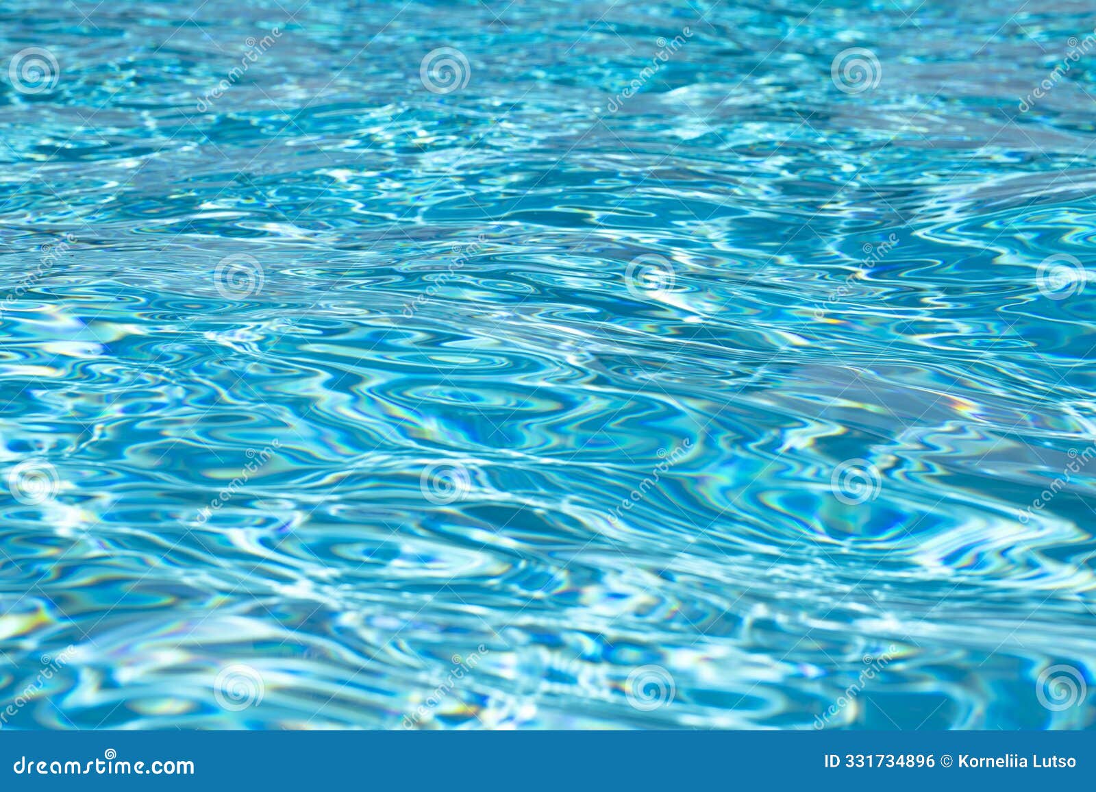 Pool Water Background. Ripple Waves at Swimming Pool. Sea Surface ...
