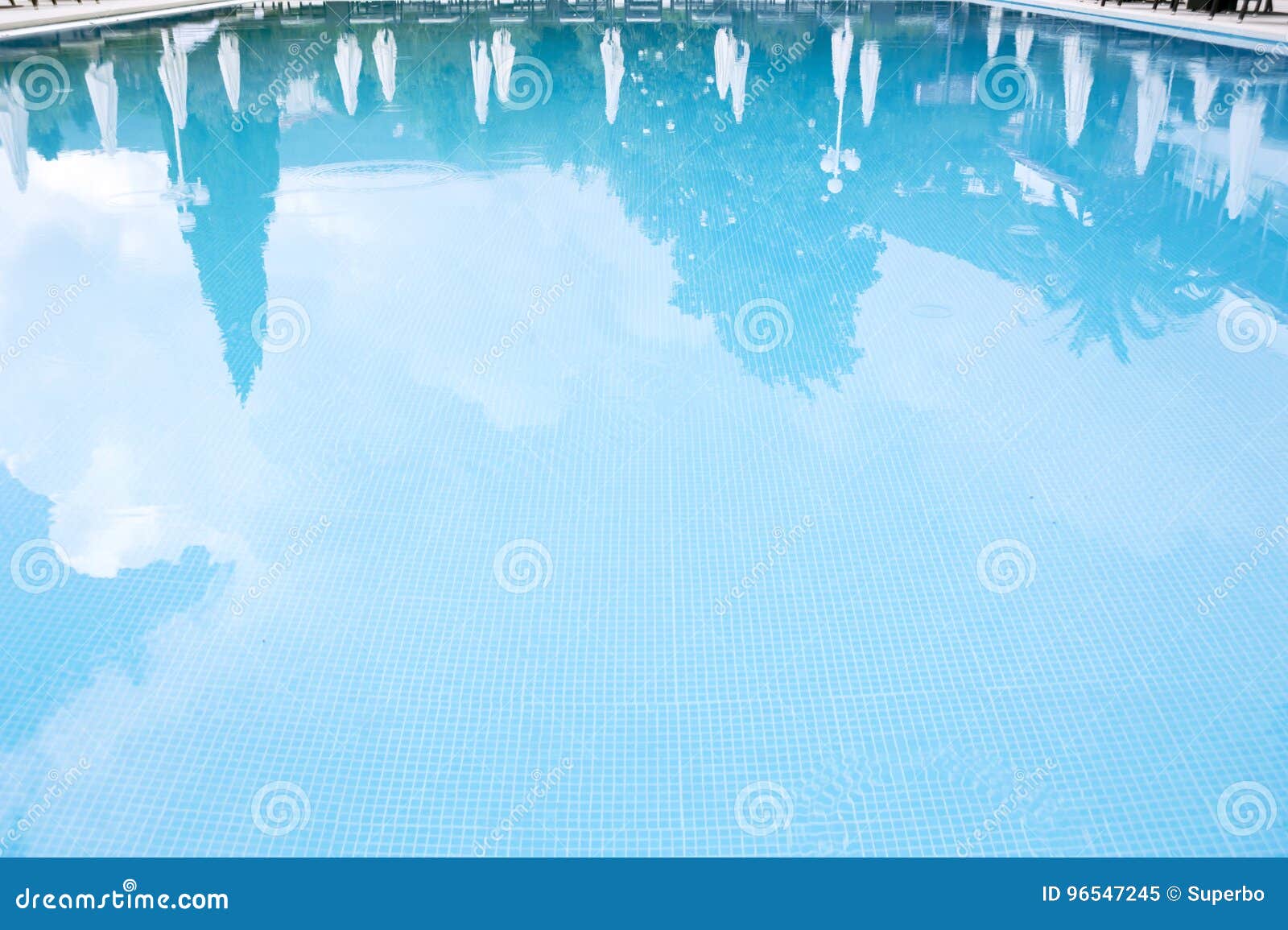 Pool water surface stock image. Image of water, swim - 96547245