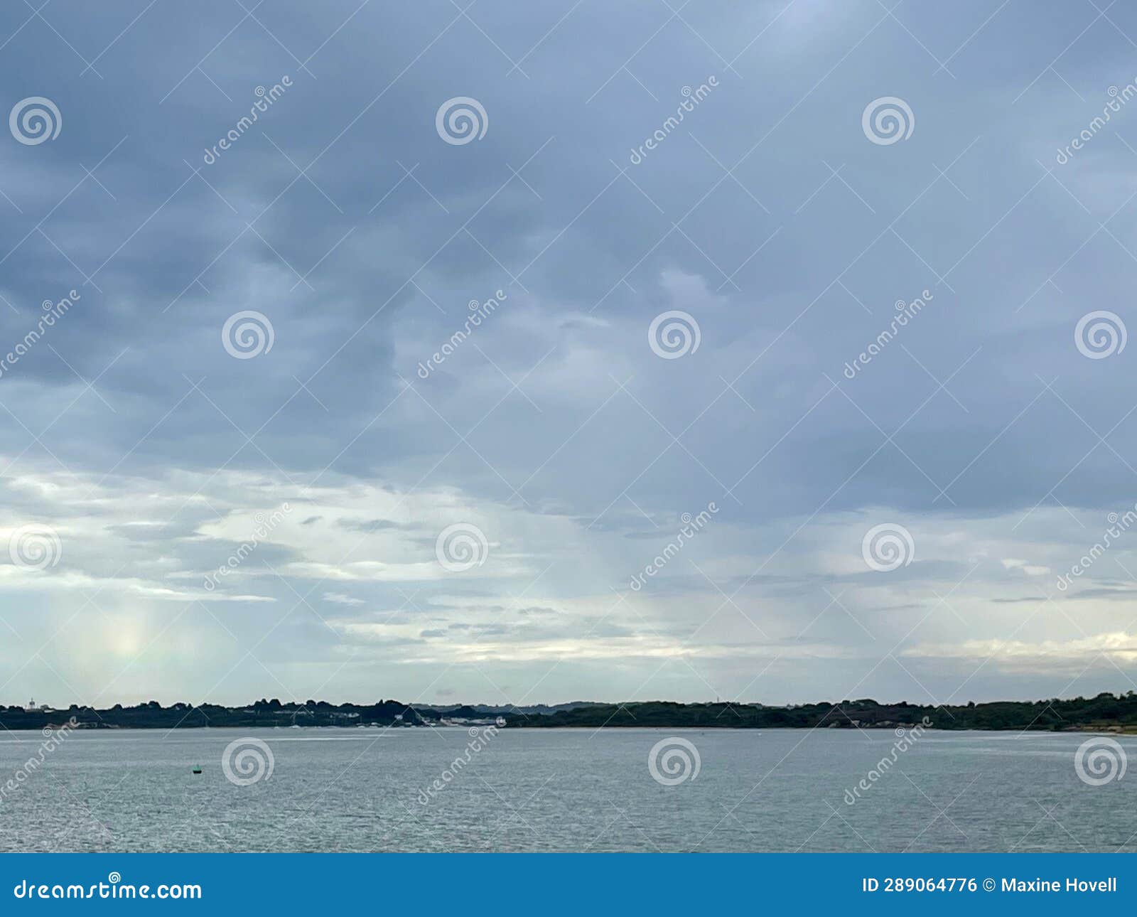 Poole harbour in a storm stock photo. Image of dusk - 289064776