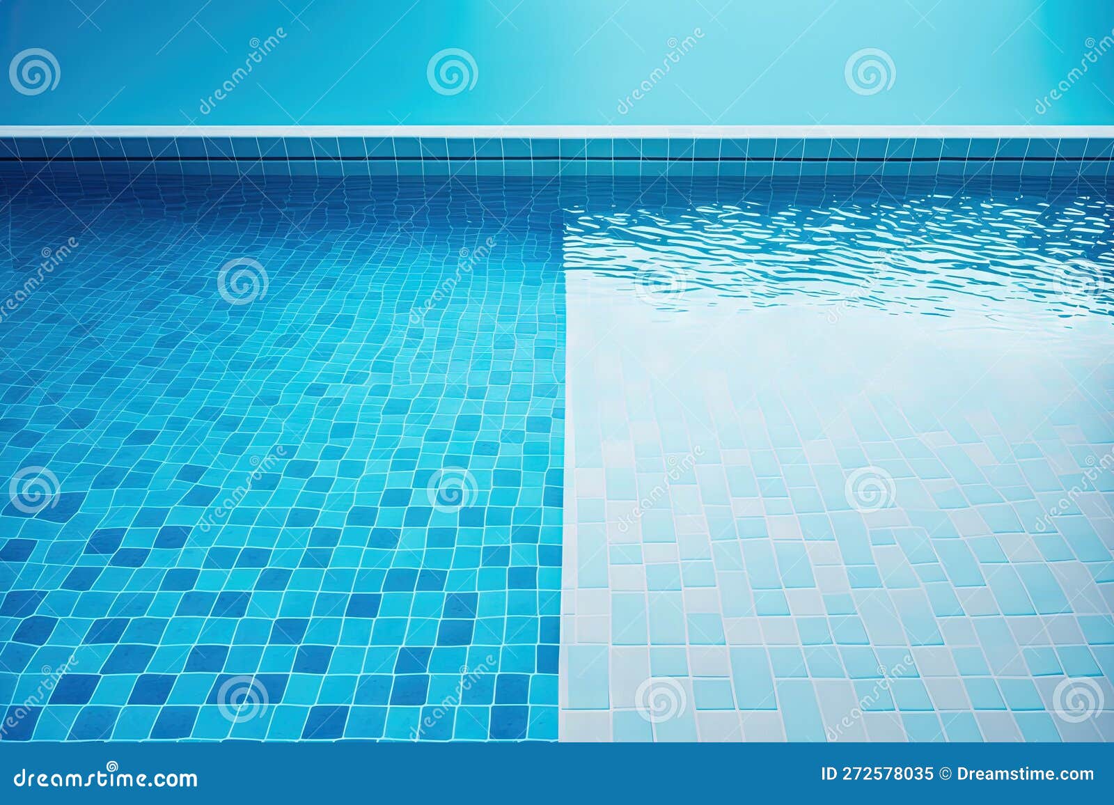 Pools Have Blue-and-white Backgrounds Stock Illustration - Illustration ...