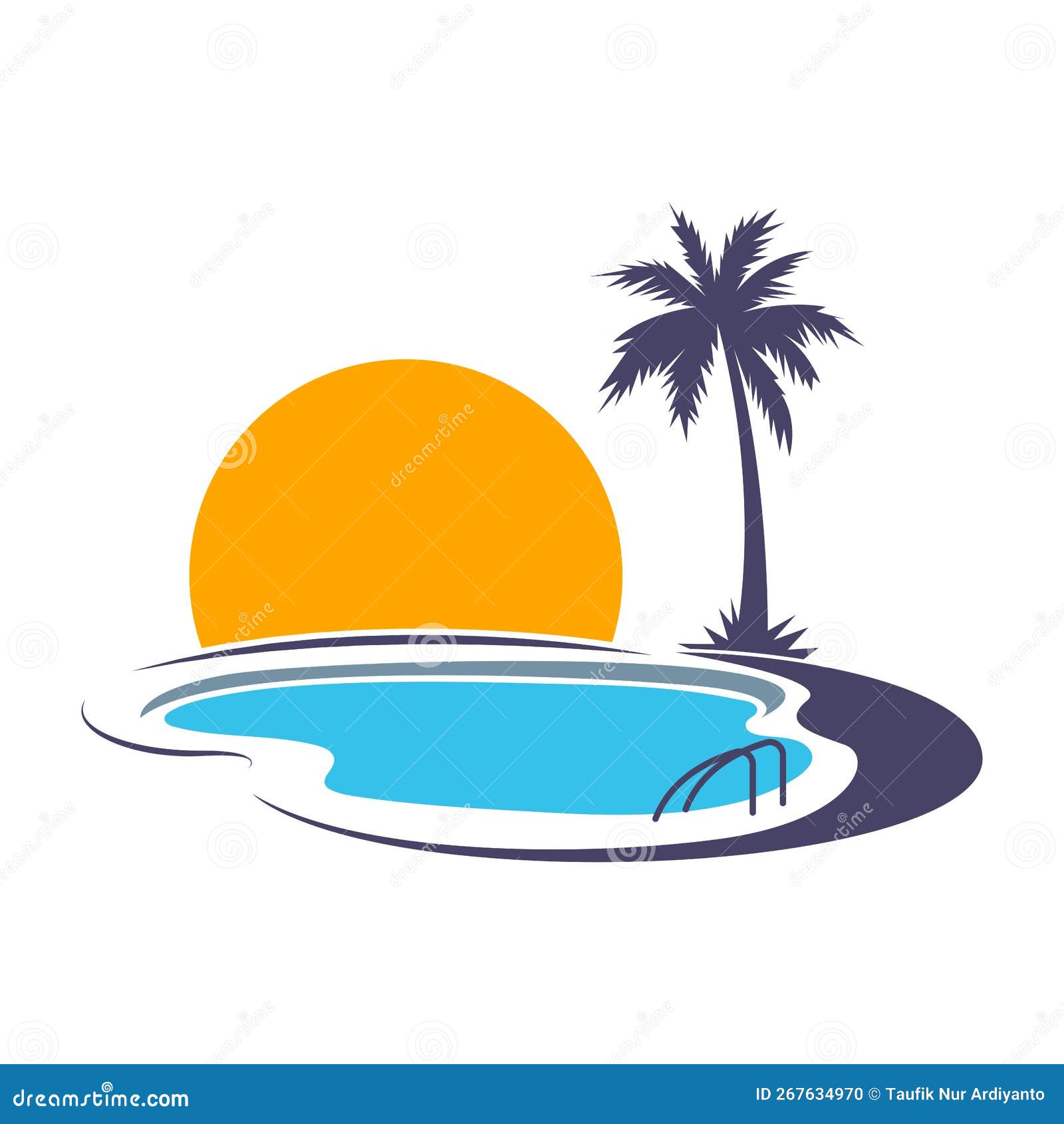 Pools icon logo design stock illustration. Illustration of healthy ...