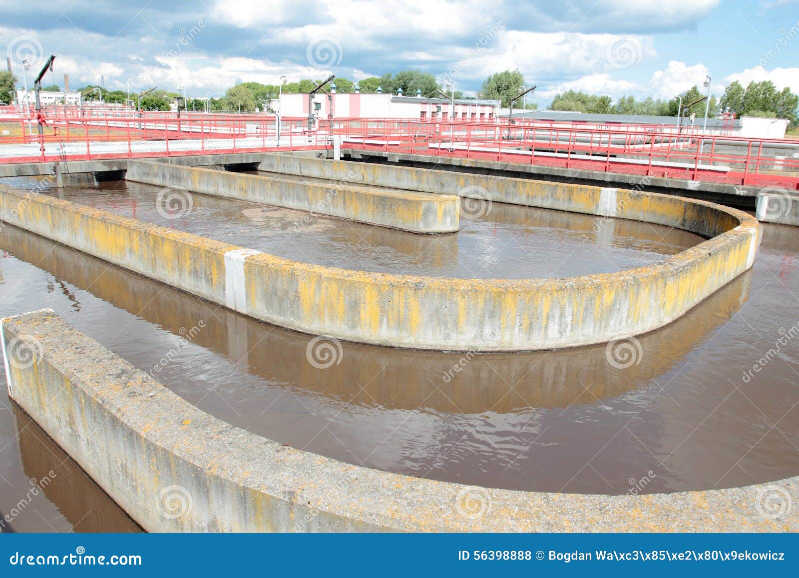 Pools with wastewater stock photo. Image of dirty, filter - 56398888