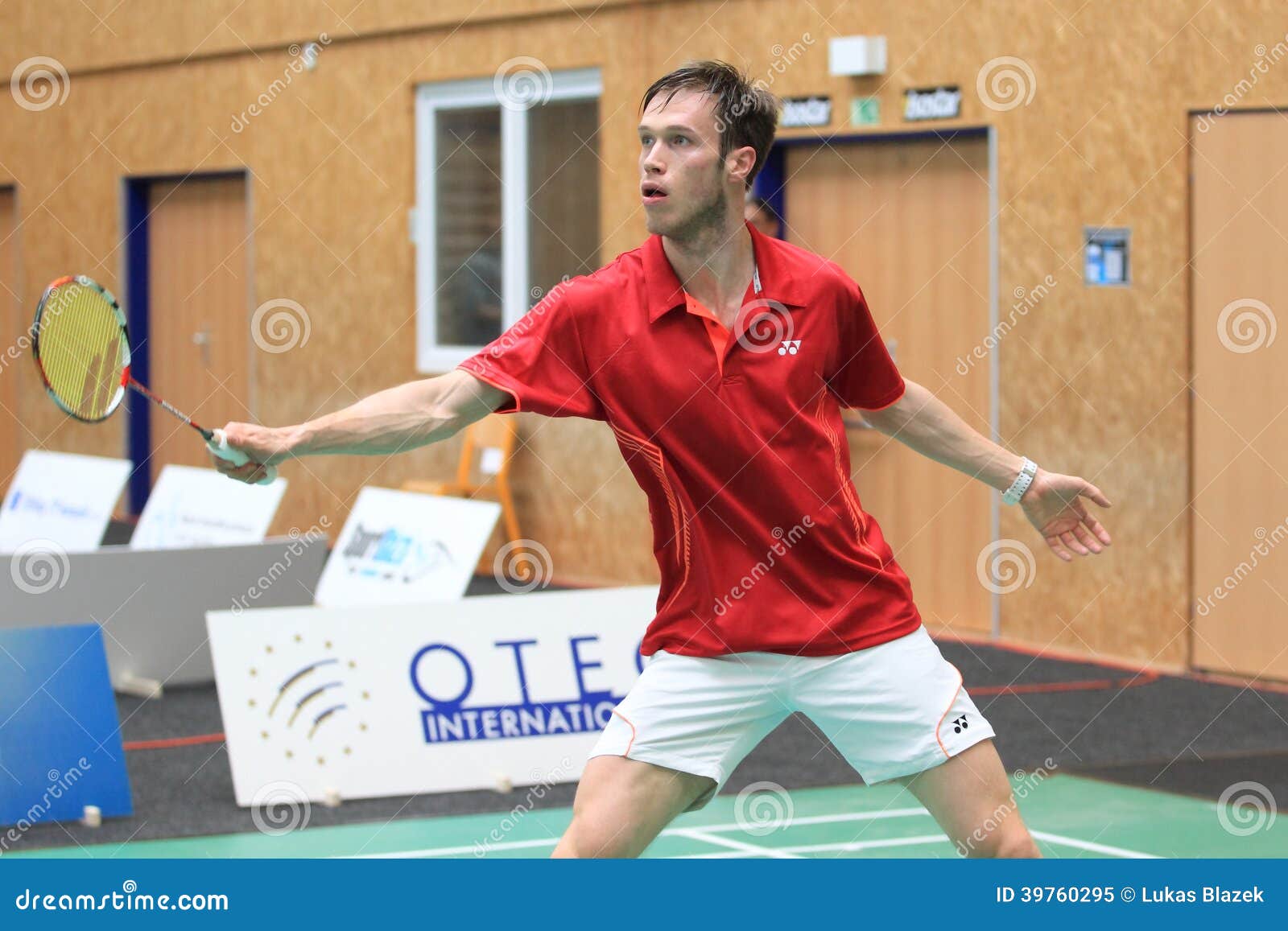 Poolse Badmintonspeler Michal Rogalski Redactionele Afbeelding - Image ...