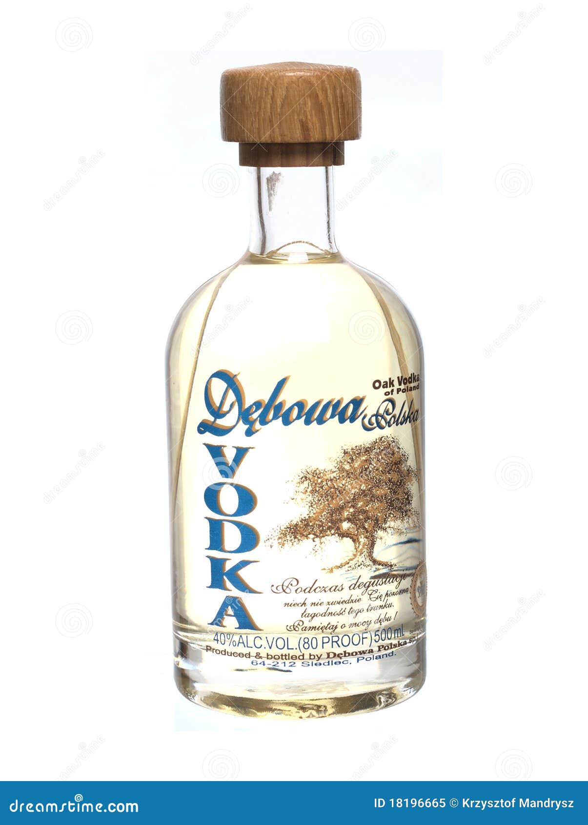 Poolse Eiken Wodka redactionele afbeelding. Image of rust - 18196665